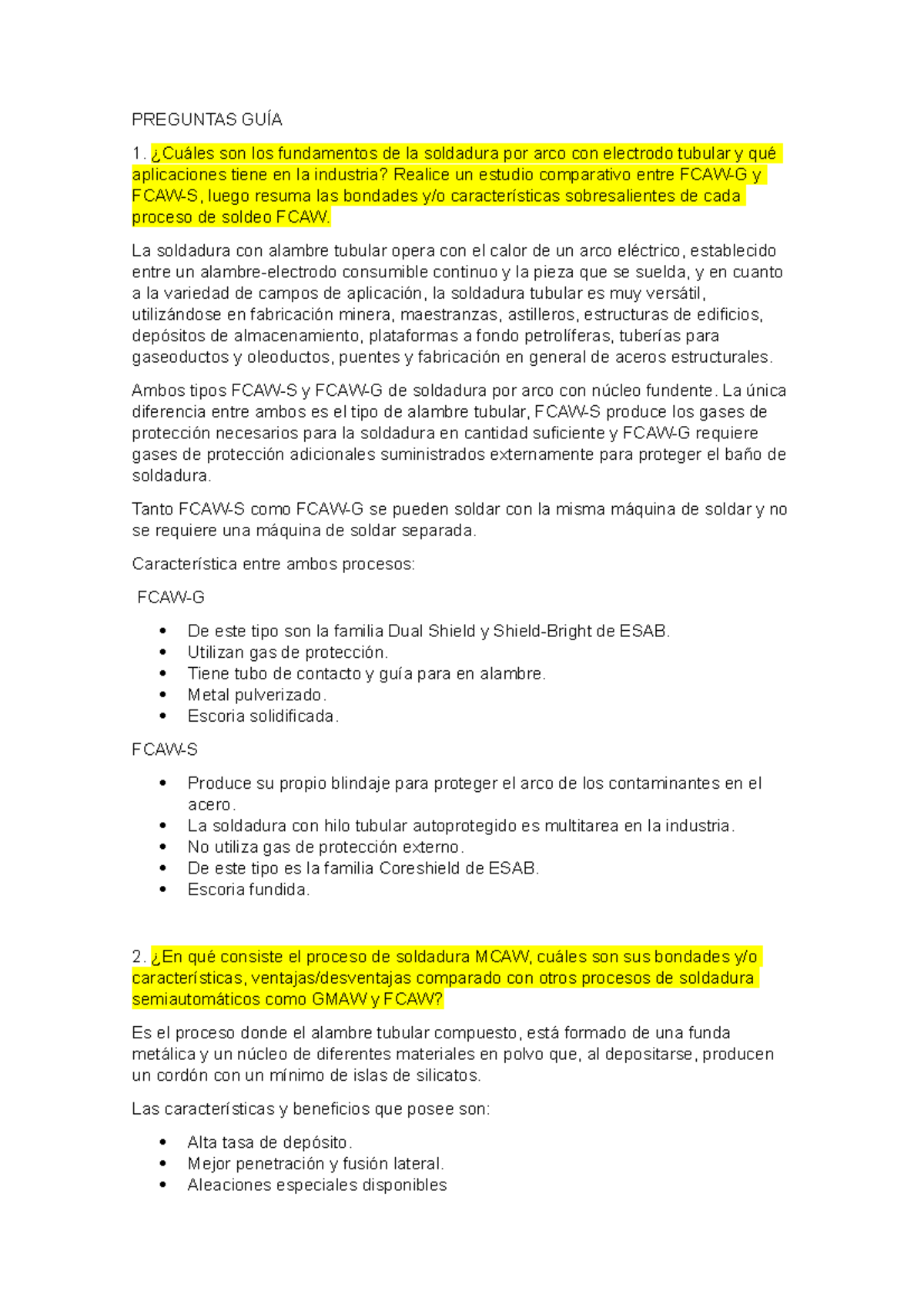 Preguntas GUÍA - asasd d asdas d fasdfdsfsfsd - PREGUNTAS GUÍA ¿Cuáles ...