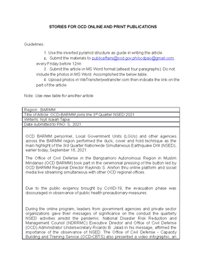 Letter of fda - fda - To whom it may concern, I am writing to request ...