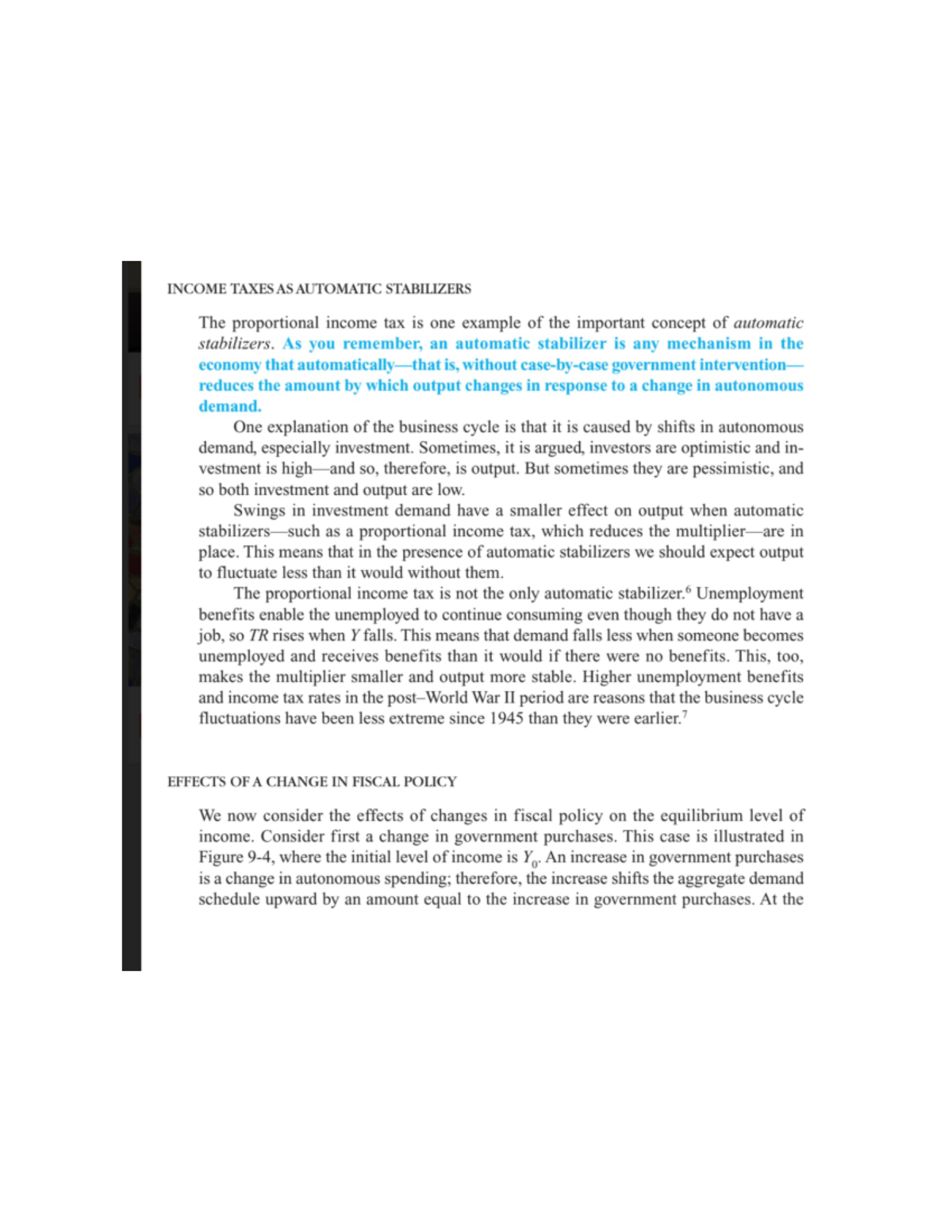 Income taxes as automatic stabilizers - MACRO ECONOMICS - Studocu