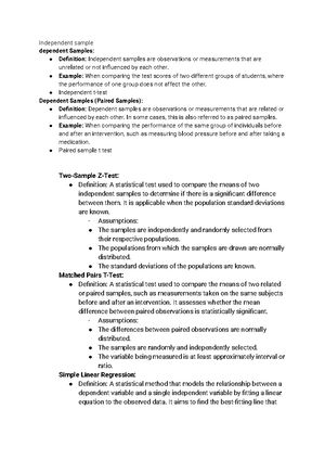 Appendix - Statistical Tables - APPENDIX: STATISTICAL TABLES LIST OF ...