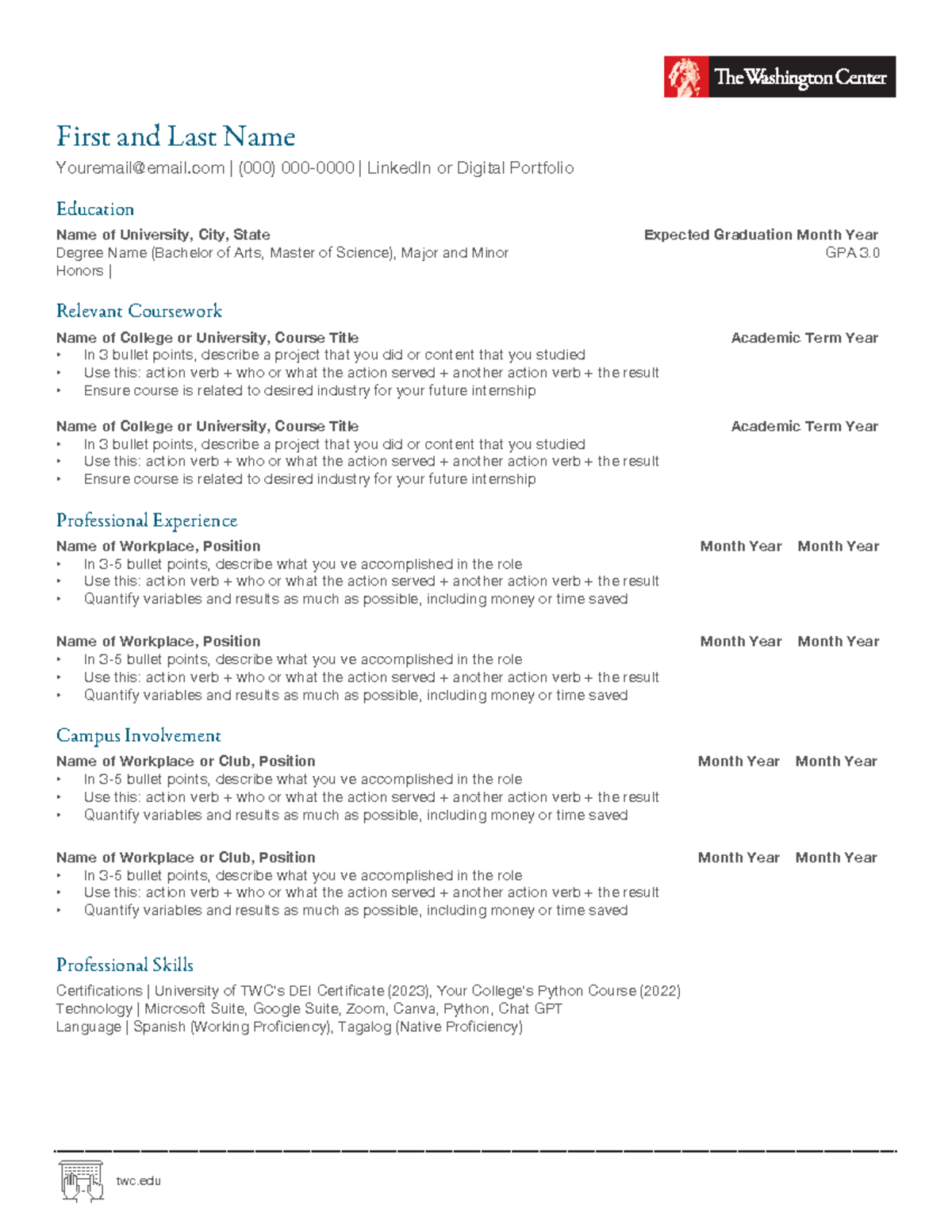 Resume-samples - dsc dscds dsc cds ds ds sd c - Youremail@email | (000 ...