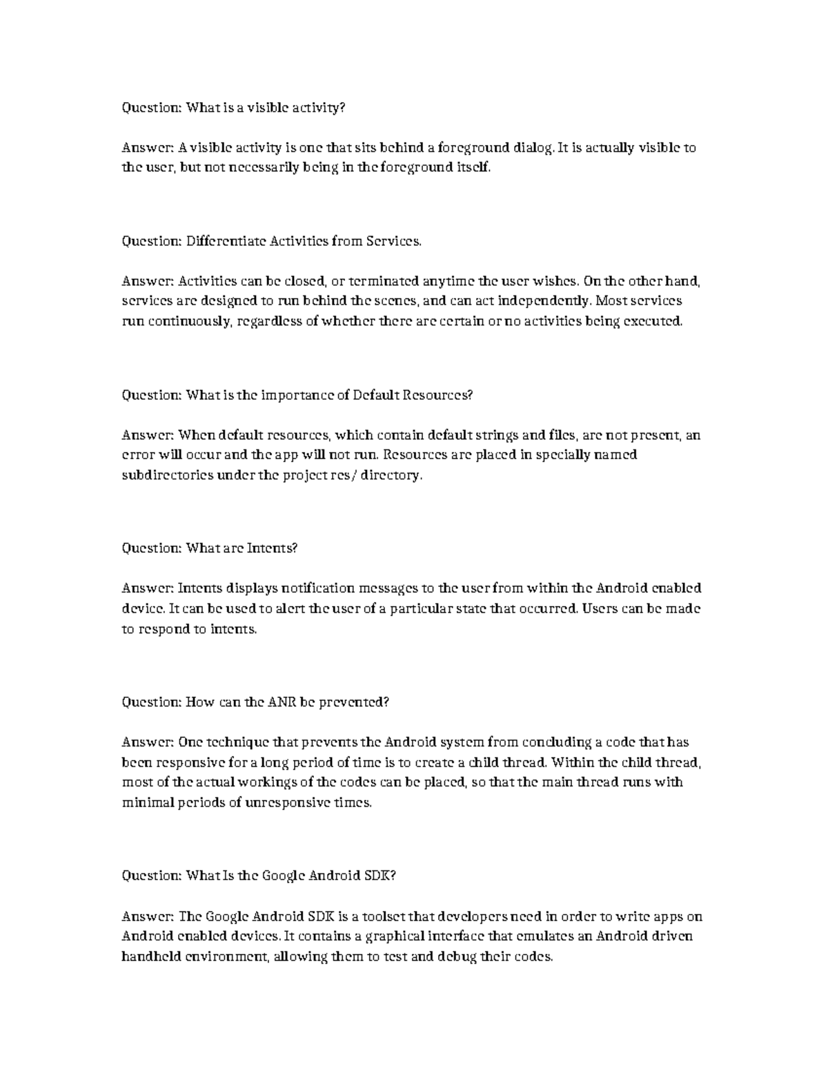 Mesosternal bendell semideltaic - Question: What is a visible activity ...