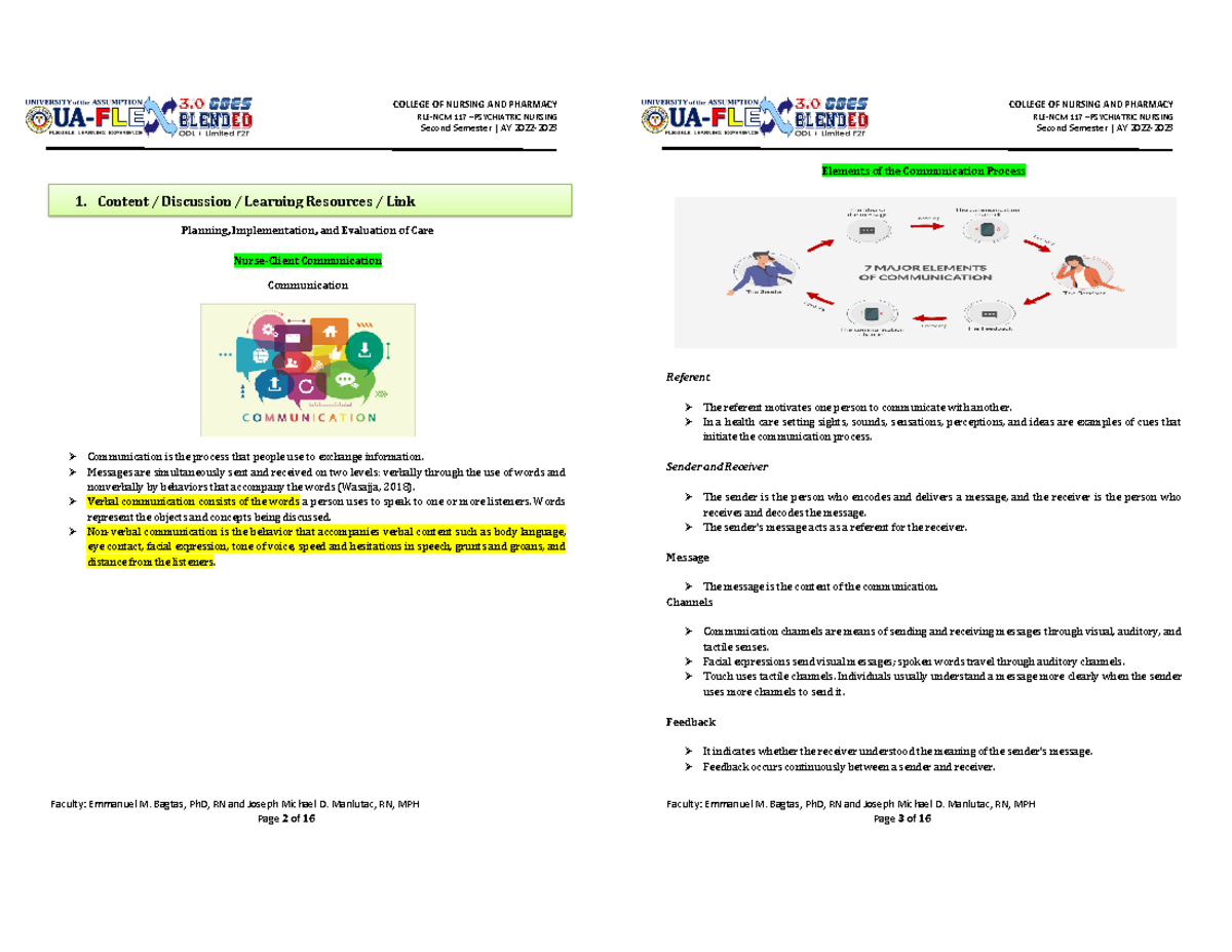 Apznza~3 - gsdgsdg - Faculty: Emmanuel M. Bagtas, PhD, RN and Joseph Michael D. Manlutac, RN ...