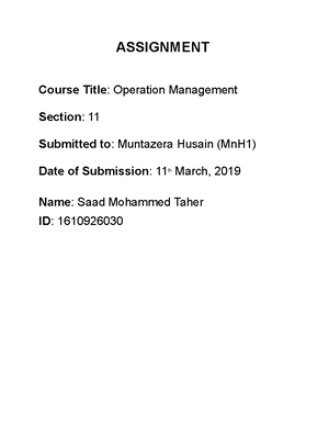 Chap 6 - Accounting - CHAPTER 6 Inventories ####### ASSIGNMENT CLASSIFICATION TABLE Study ...