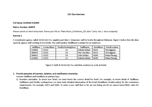 Database design part exercises ERD diagram - Pembangunan Aplikasi ...