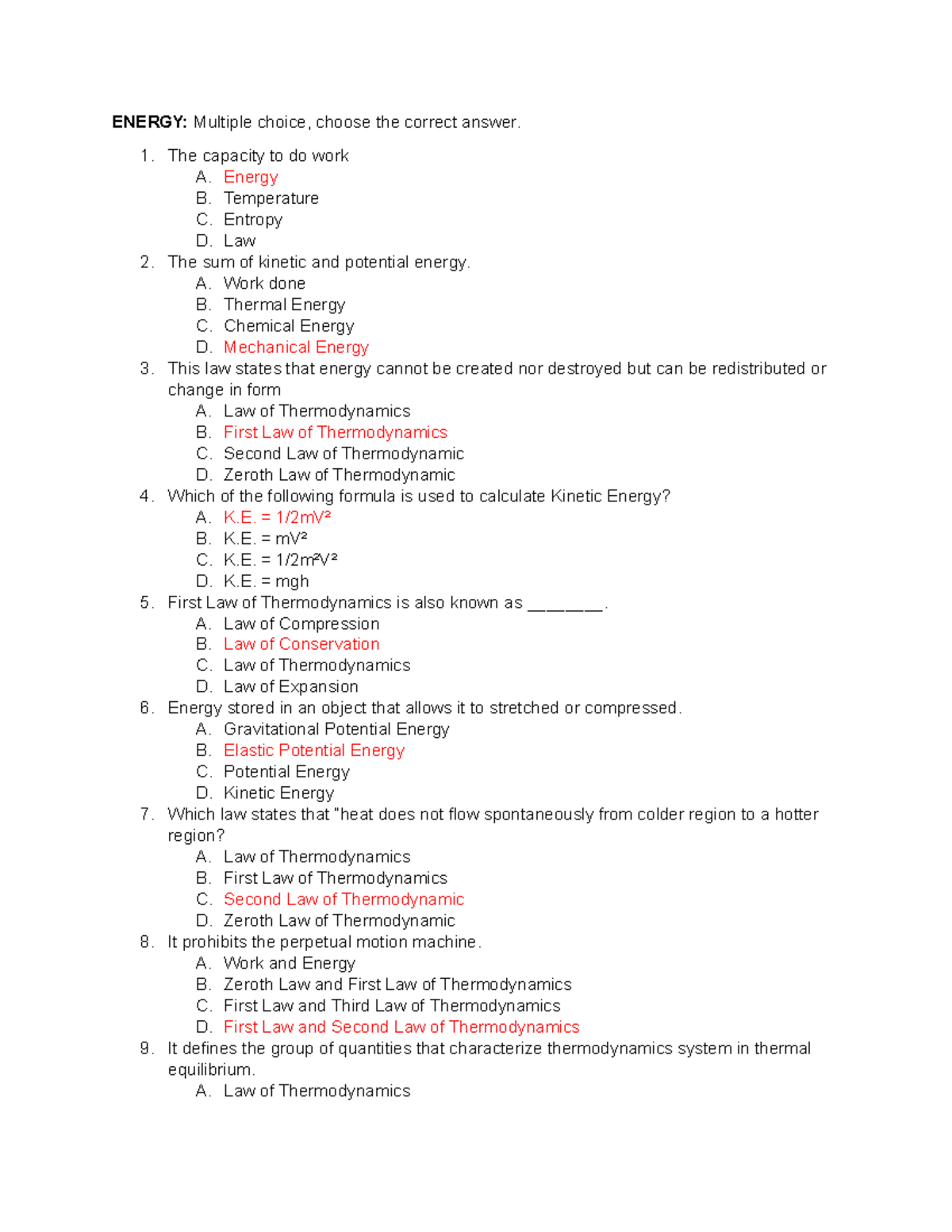 Assign 5 - Power Plant Design with Renewable Energy Multiple Choice (1 ...