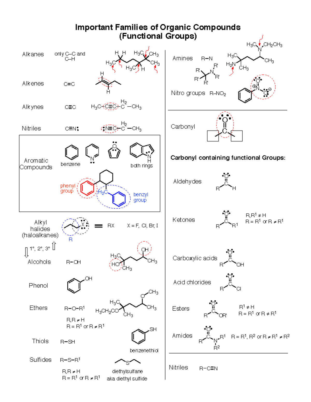 Sample/practice exam 2021, questions - Important Families of Organic ...