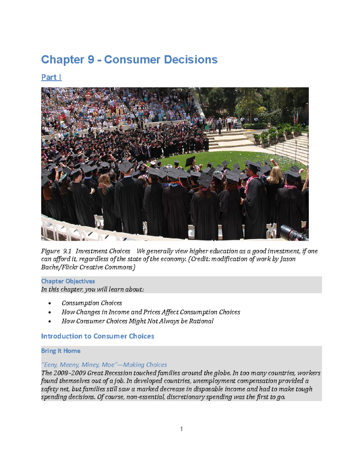09 Consumer Decisions - summary article - Chapter 9 - Consumer ...