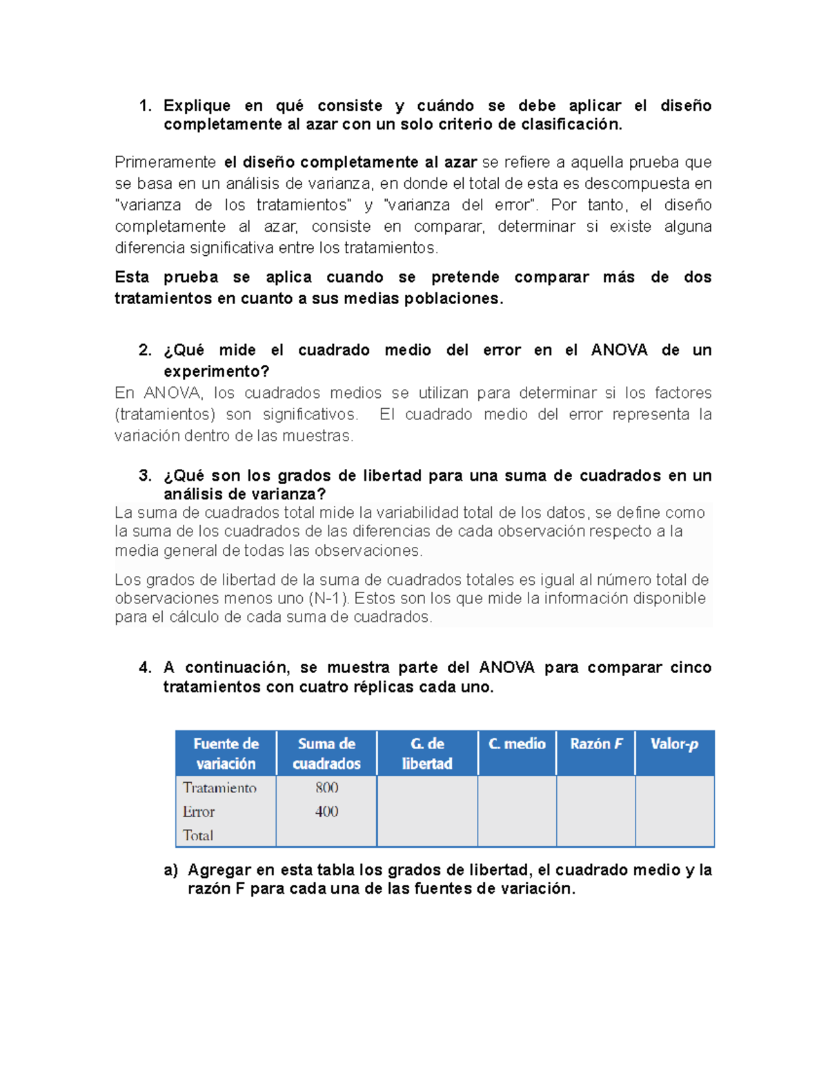 Tarea 3.1 DCA - 1. Explique en qué consiste y cuándo se debe aplicar el ...