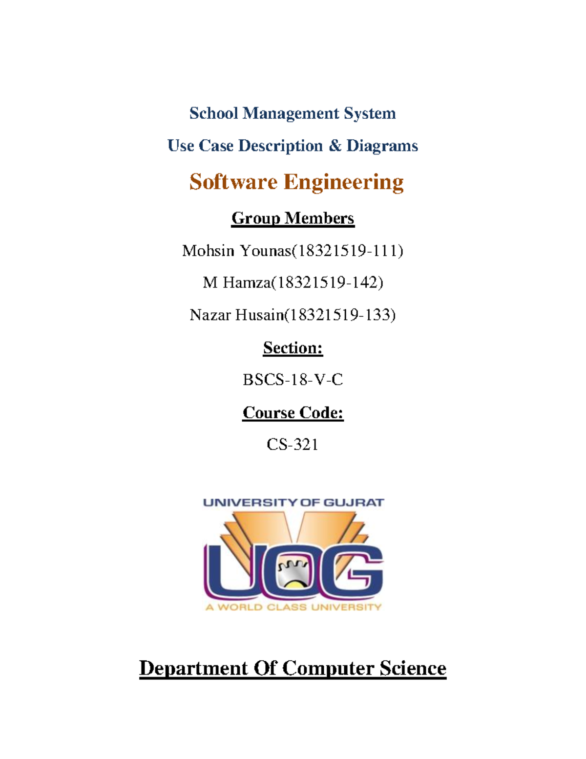 Usecase OF PROJECT SOFTWARE - School Management System Use Case ...