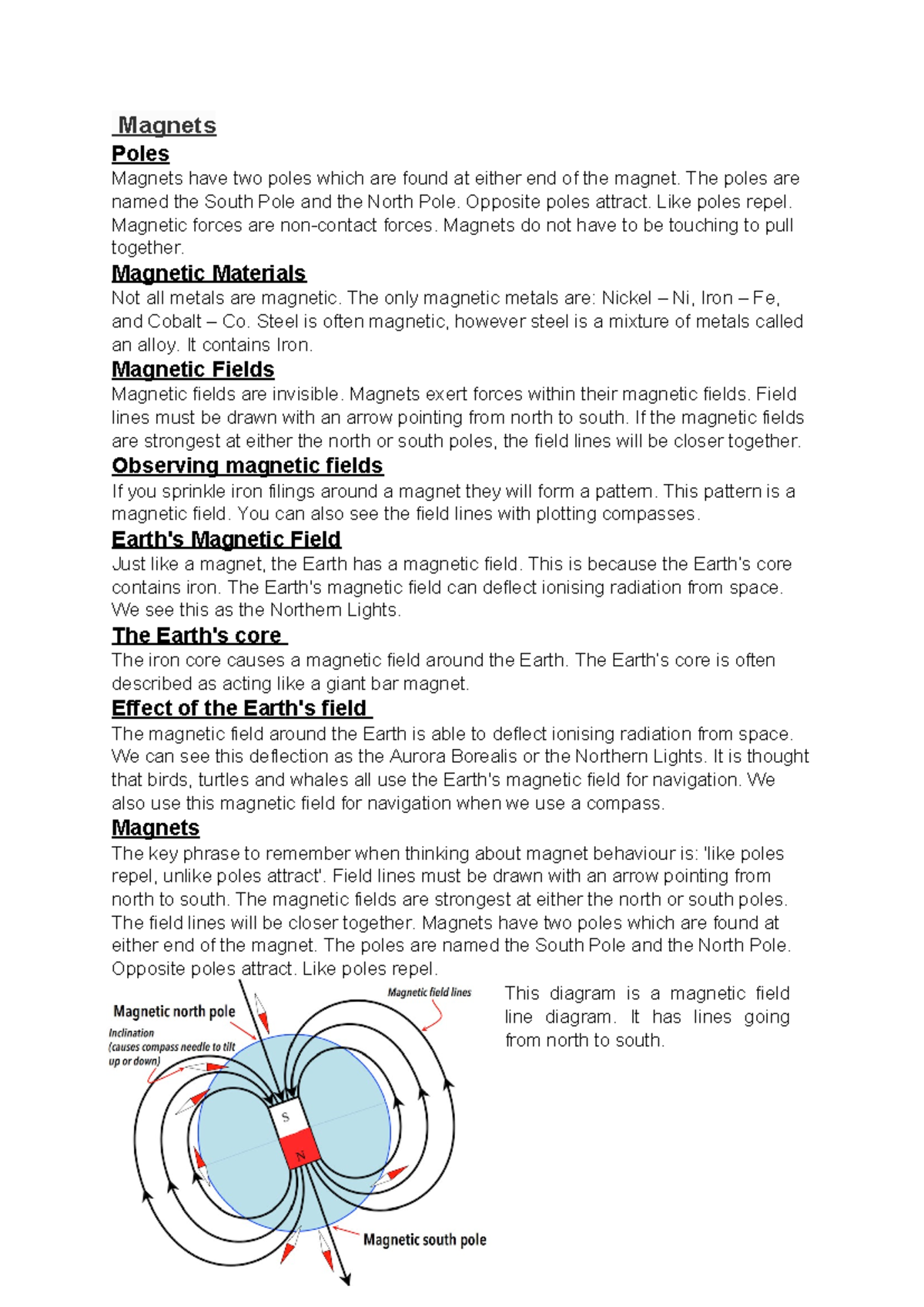 Science - Understanding Magnetism Concepts and Principles - Magnets ...