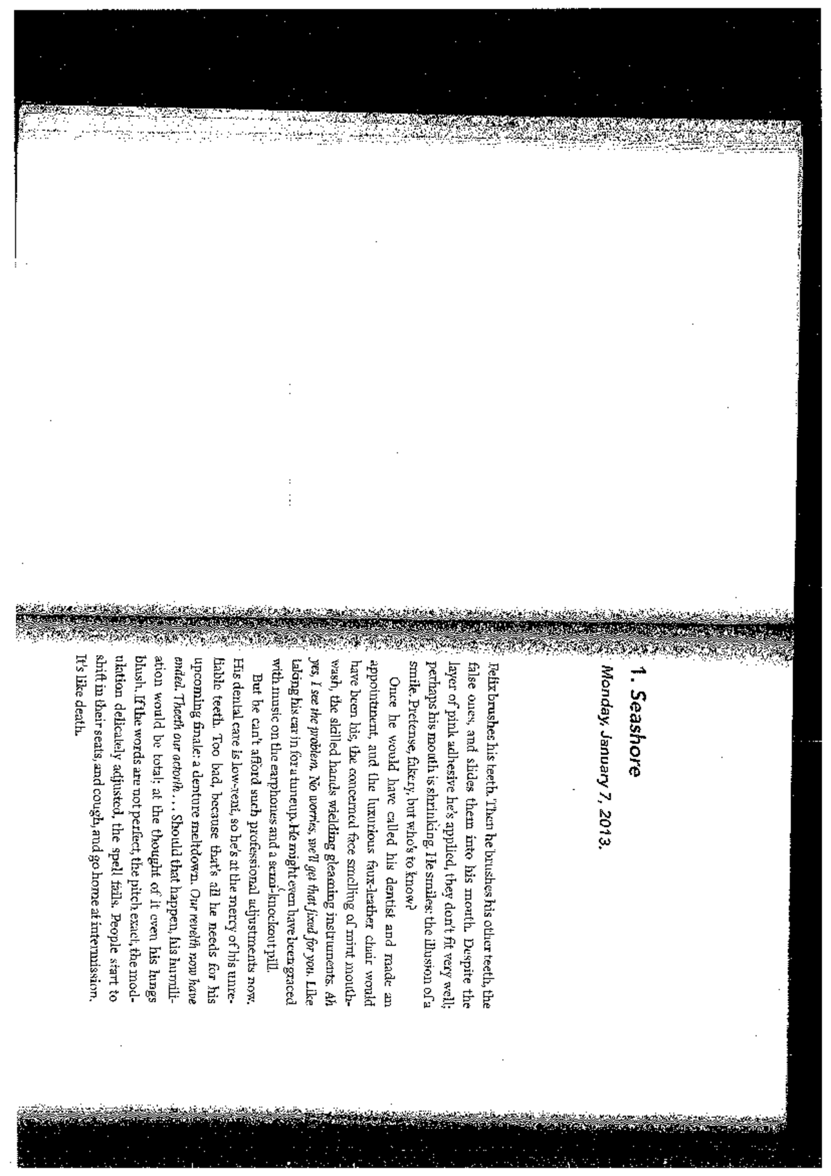 Hagseed C1&2 - full novel copy - 1. Seashore Monday, January 7, 2013 ...