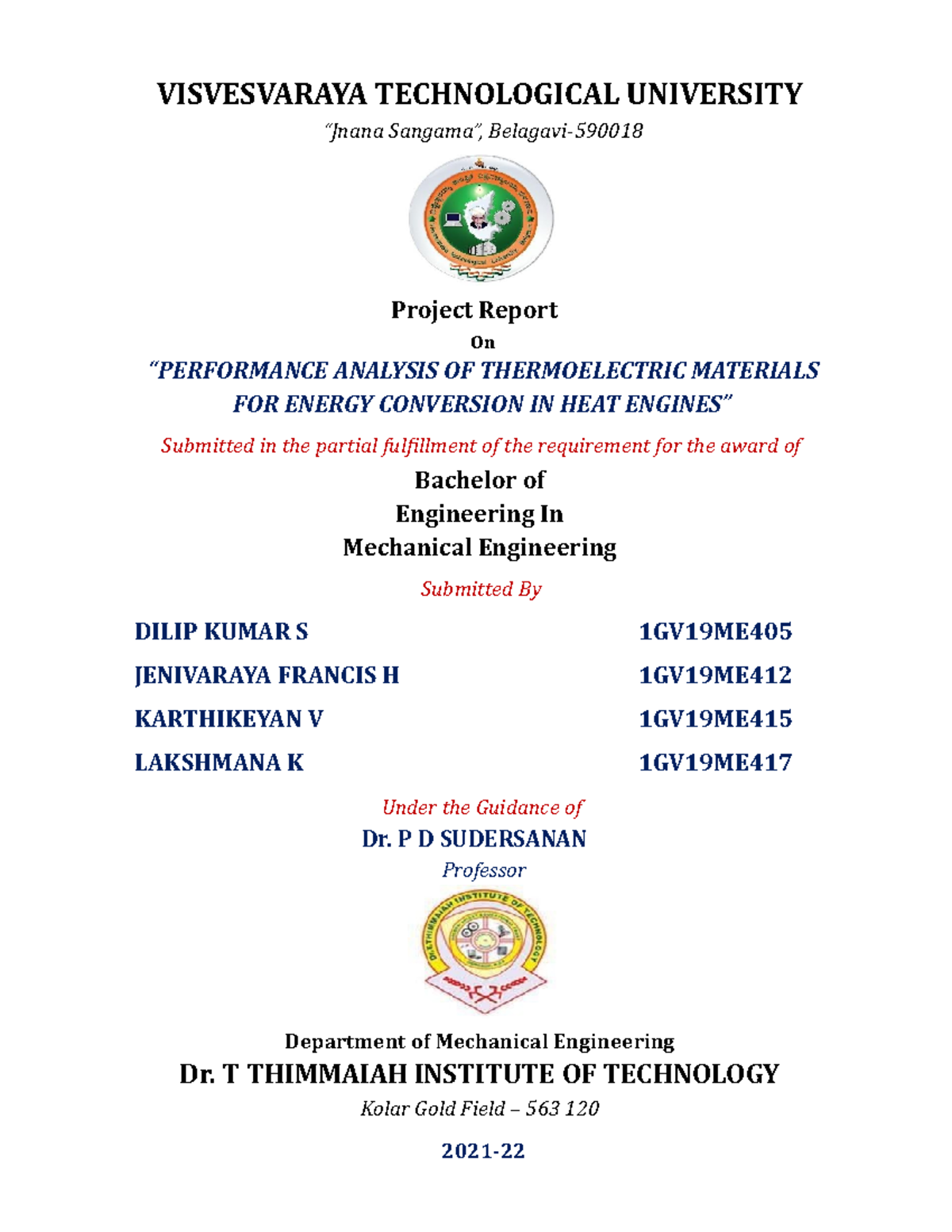 Project Phase 1 Report 1 - VISVESVARAYA TECHNOLOGICAL UNIVERSITY “Jnana ...