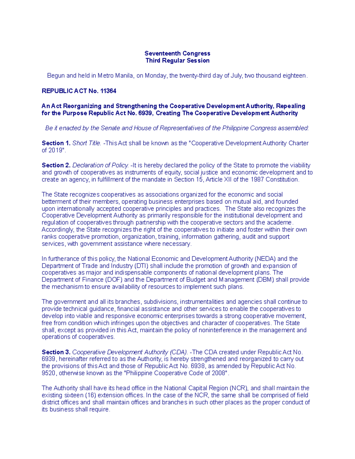 RA-11364 - business law reviewer ra 11364 midterm and finals ...