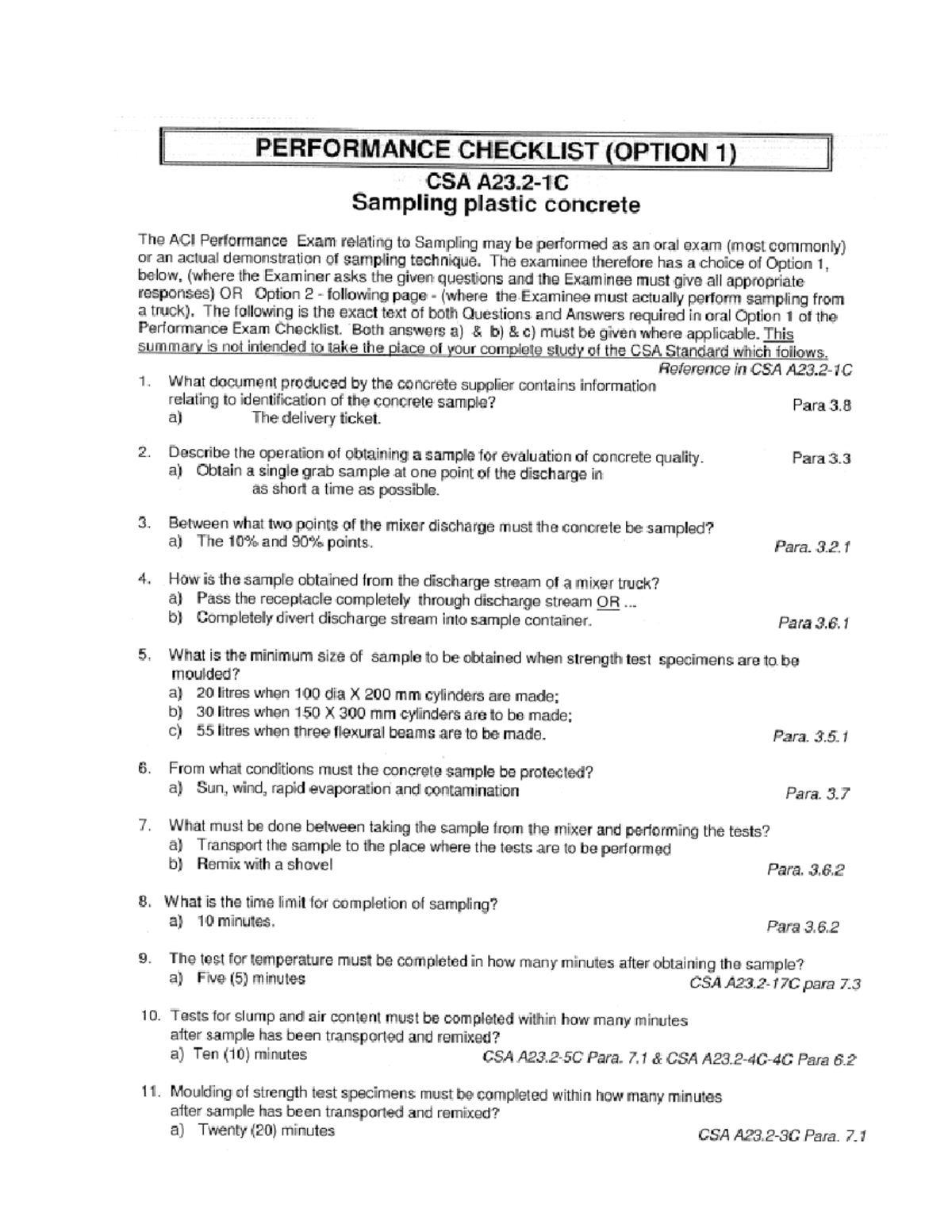 ACI performance checklist - Architectural Design 1 - Studocu