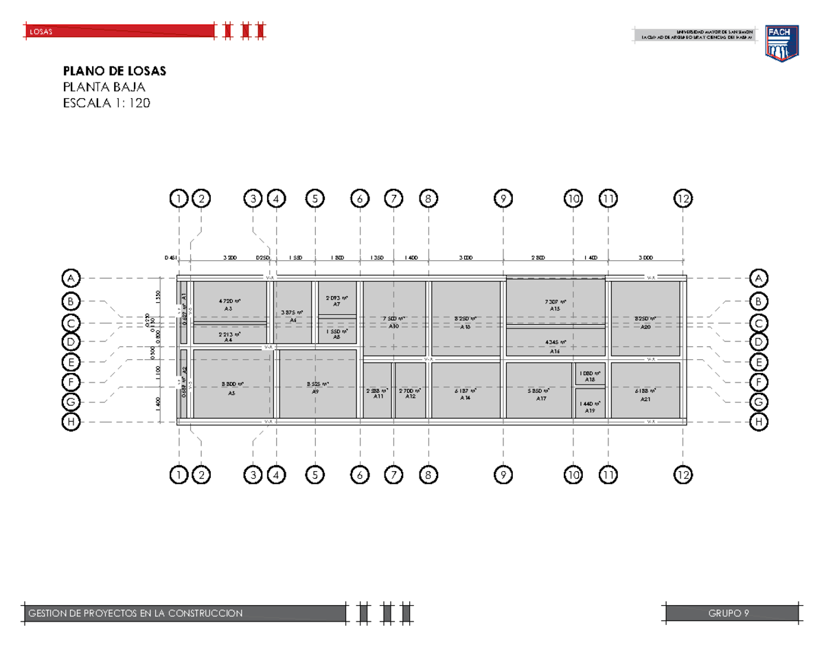 Plano De Losas Edificio 3 Pisos Gspublisherversion 0 35 Losas