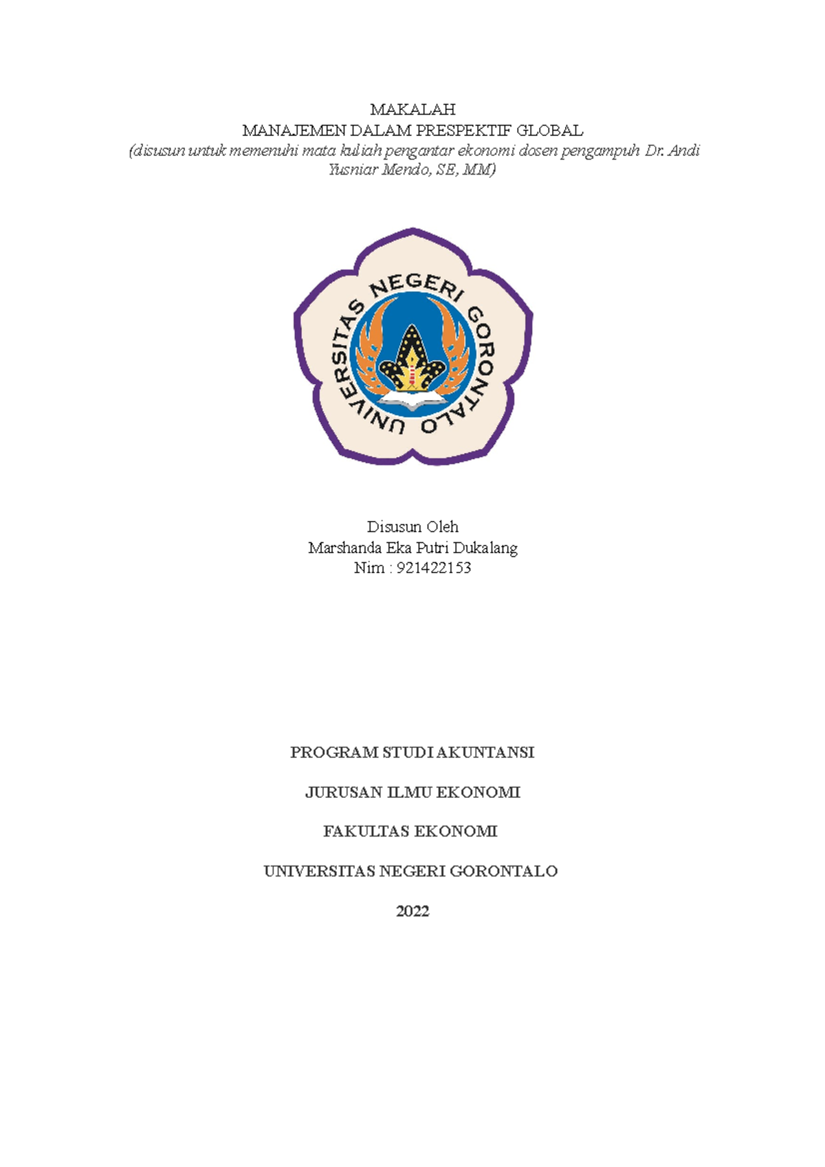 Makalah 1 fix - 66666666666666666 - MAKALAH MANAJEMEN DALAM PRESPEKTIF ...