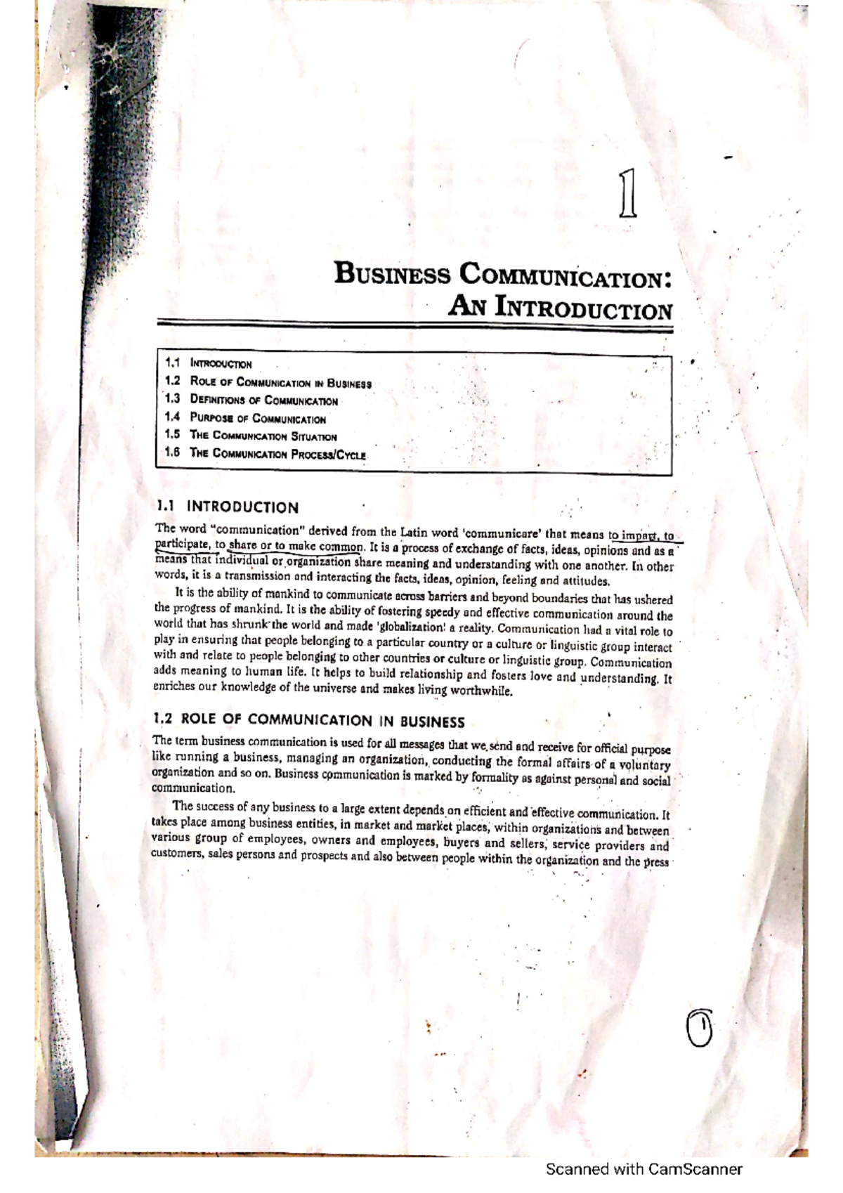 Business Communication- An Introduction - English Composition And ...