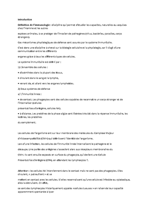 Cours CMH - Le complexe majeur d’histocompatibilité ou complexe HLA ...