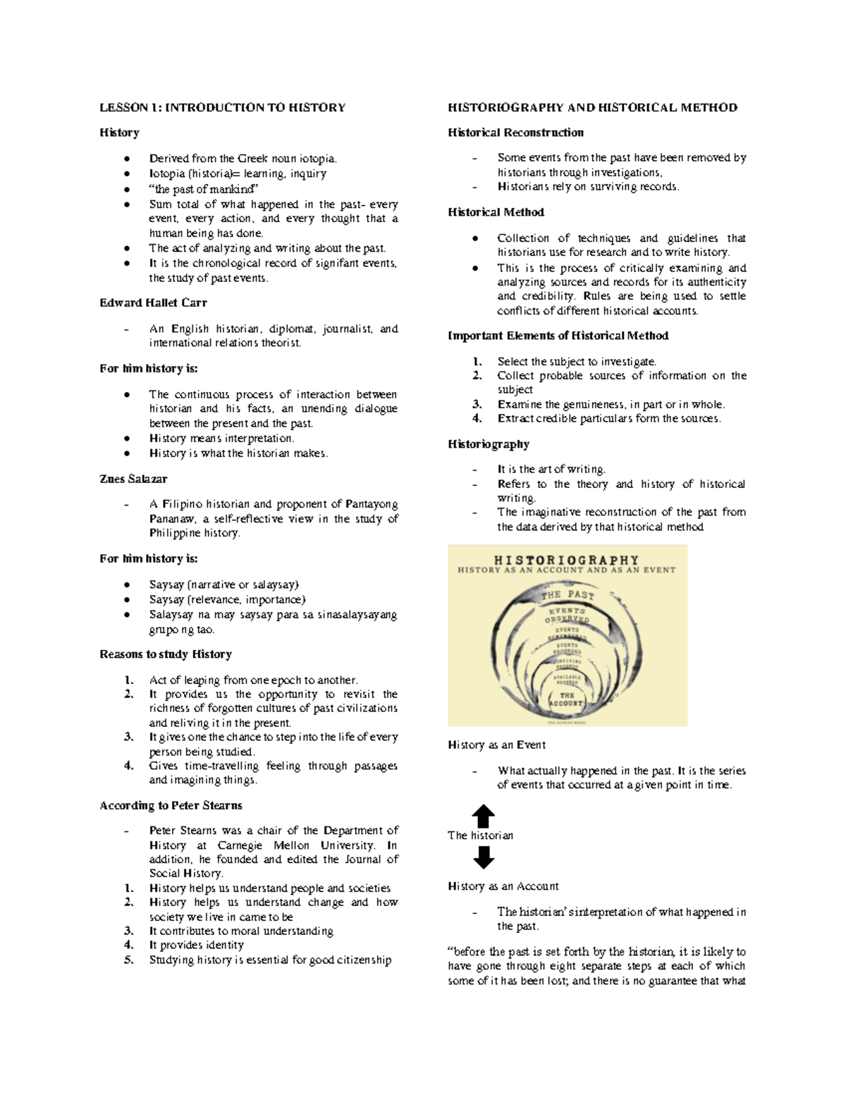 RPH- Midterm - You'll need this for exams. - LESSON 1: INTRODUCTION TO ...