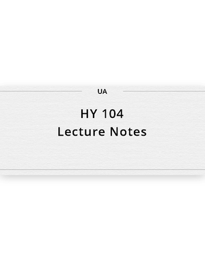 HY 104-Module 4 - HY 104 module 4 assignment - Completing the following ...