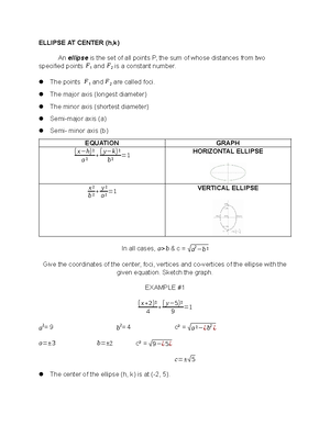 Precalculus module and worksheet - OUR LADY OF GRACE SCHOOL Manzon, San ...