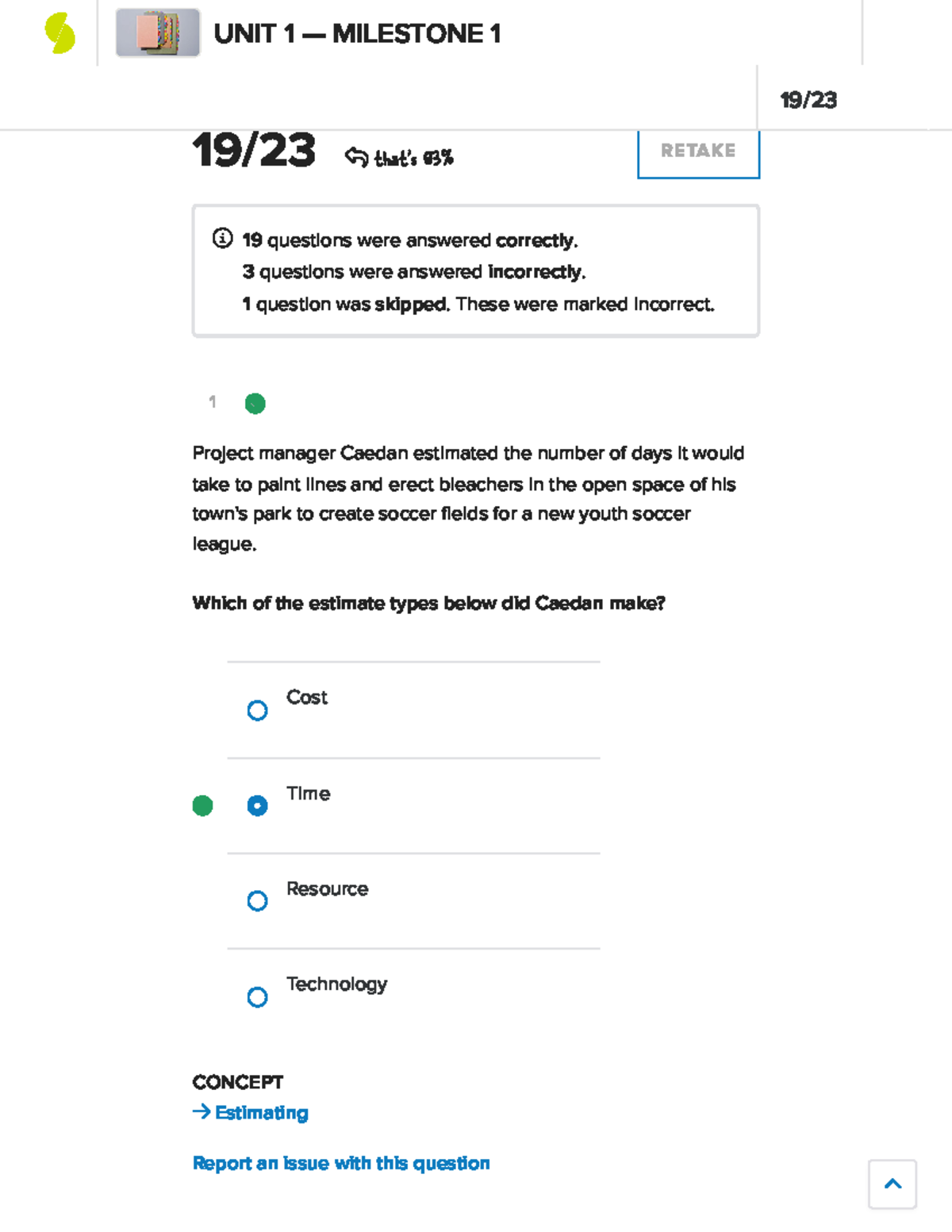 Unit 1 Milestone 1 - ####### ####### !"# ####### $ - Studocu