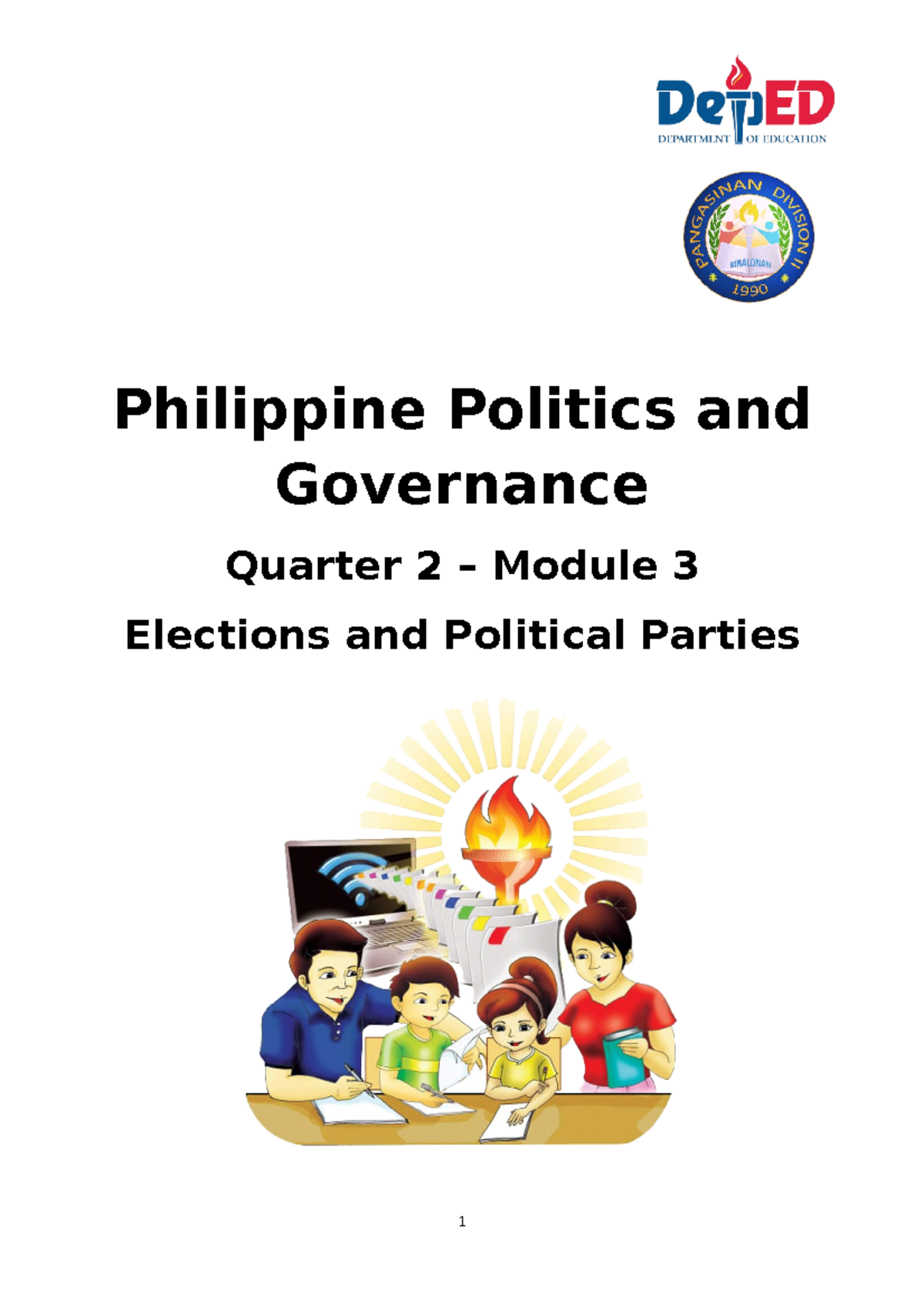 PPG Quarter 2 Module 3 - lectures philosophy - Philippine Politics and ...