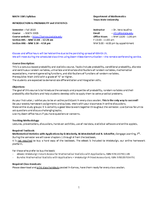 Examples of Bayes’ rule - MATH 3305 (HEALEY) WORKSHEET 6 BAYES’ RULE Theorem 1 (Bayes’ Rule ...