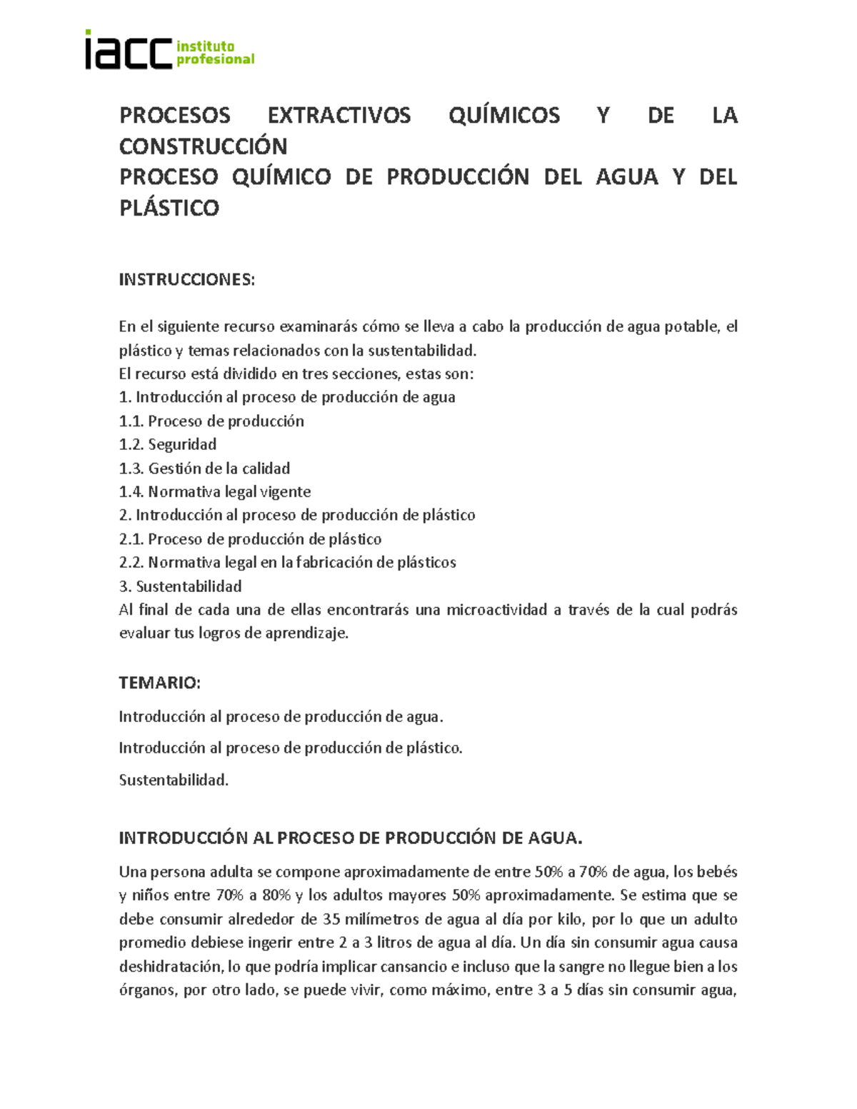 S6 Interactivo Profundizacion Proqc 1202 DES - PROCESOS EXTRACTIVOS QUÍMICOS Y DE LA ...