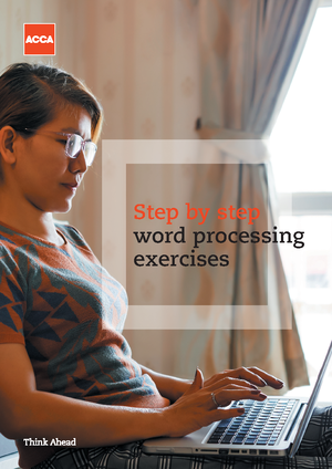 Microsoft Word - Microsoft Word Exercise - - Studocu