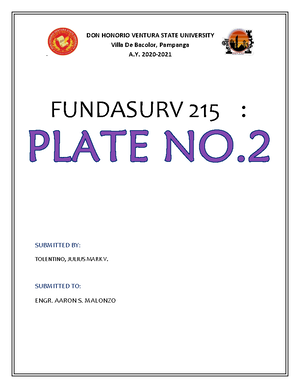 Module 1-Answers - FOS - REVIEW EXERCISES SOLUTIONS: Determine the most probable value of the ...