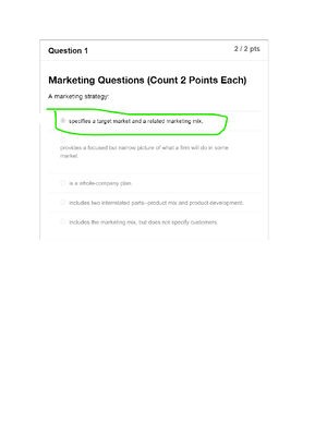 MGT8803 Strategy Exam with Answers SP21 - MGT 8803 - Studocu
