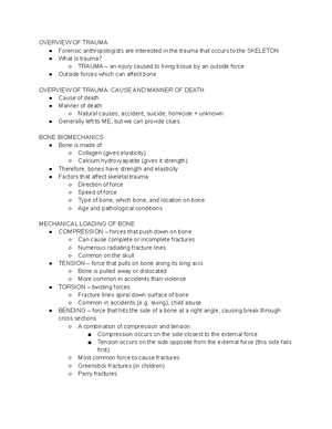 The Postmortem Interval Estimating Time Since Death - INTRODUCTION POST ...