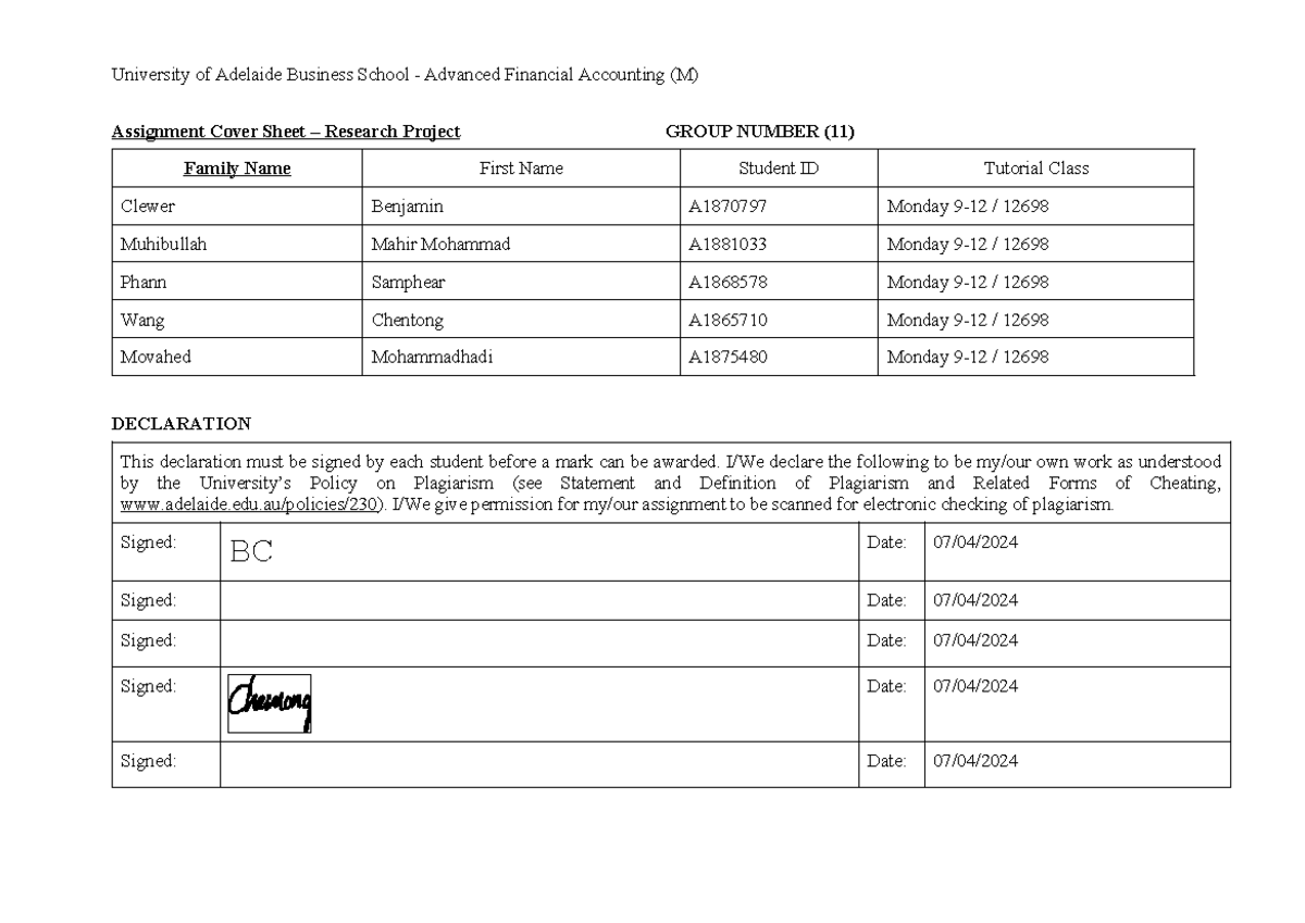 Final Research Project Group 11 (Final edit-hadi) - Assignment Cover ...