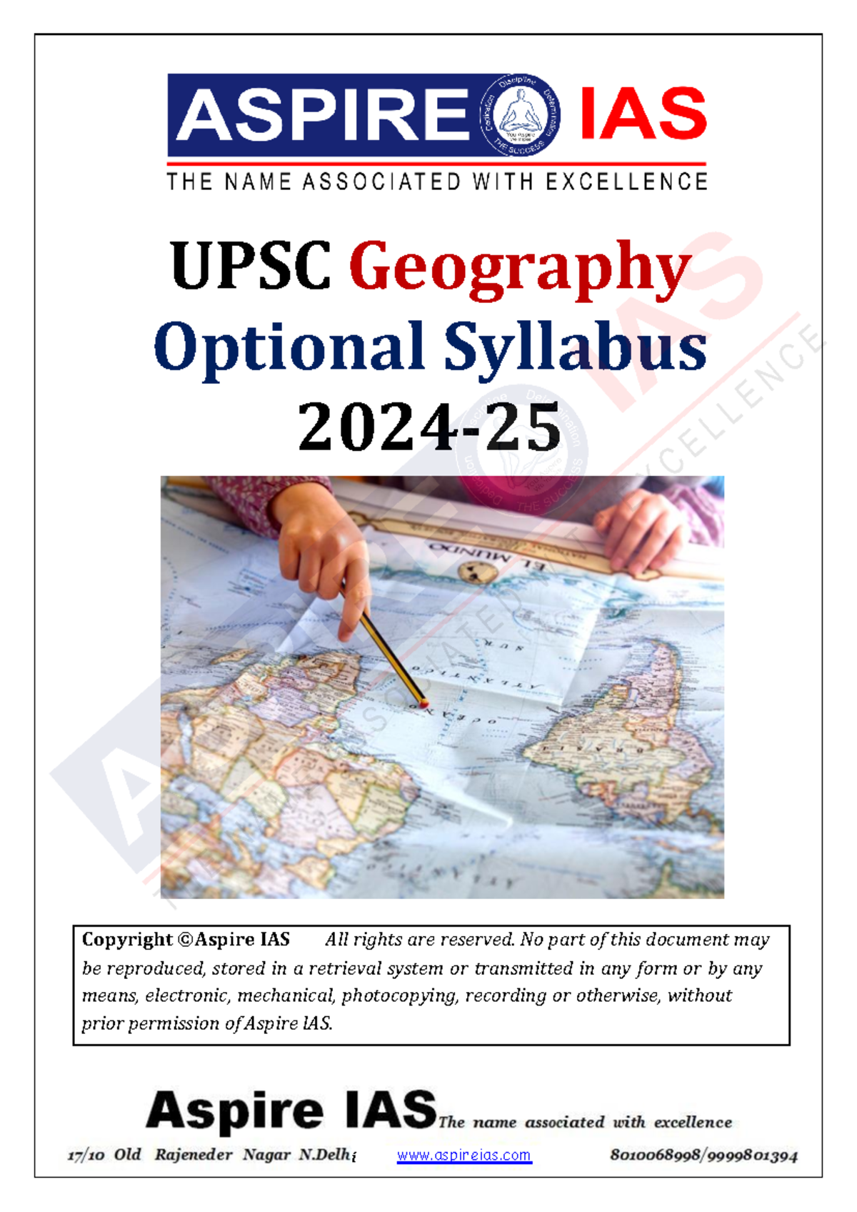 Geography Optional Syllabus for UPSC - UPSC Geography Optional Syllabus ...