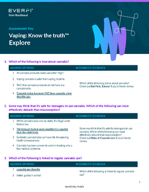 Vaping Know The Truth Choose Worksheets Fillable - 1 Choose Vaping ...