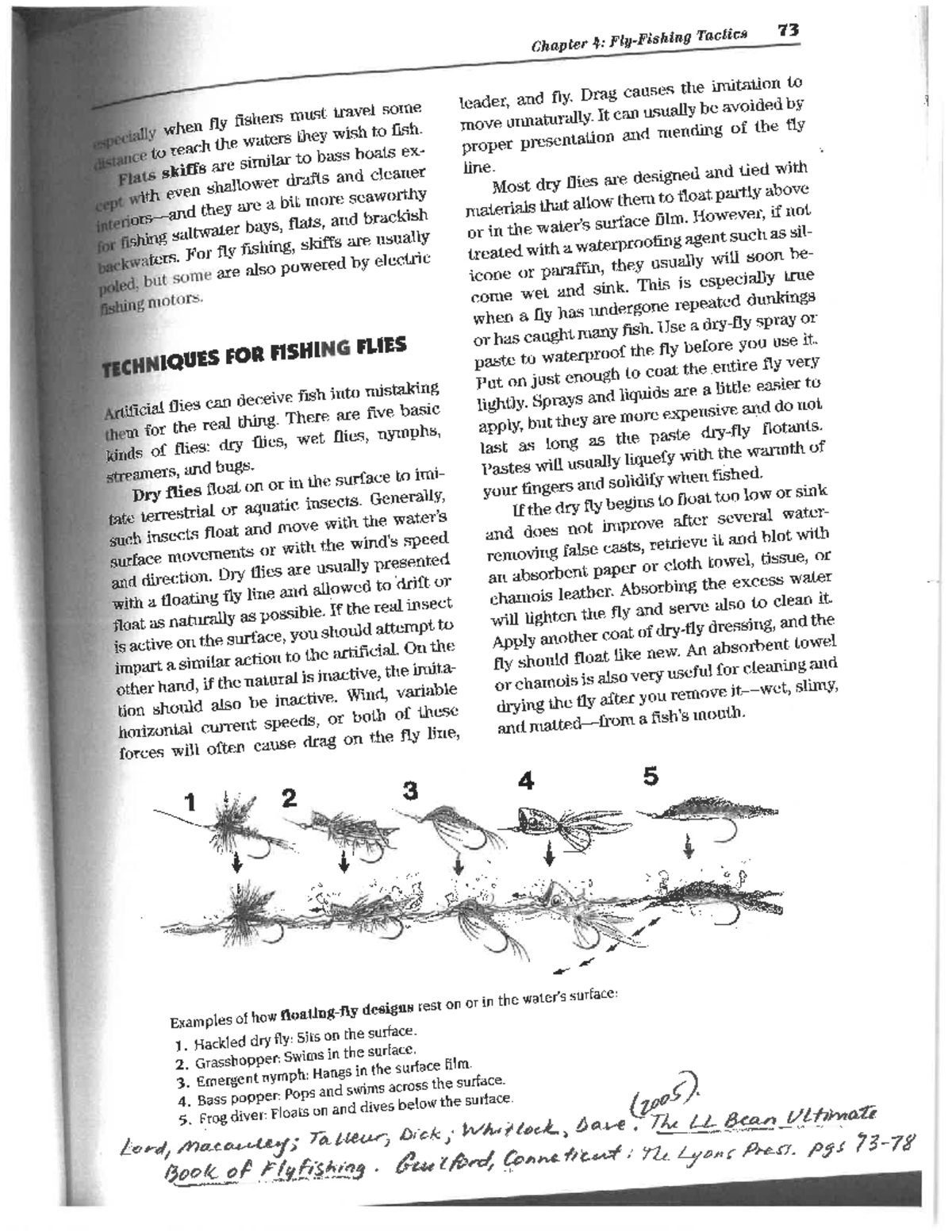 Reading Wk13 Fly Fishing Fly Presentation - STAT 1411 - Studocu