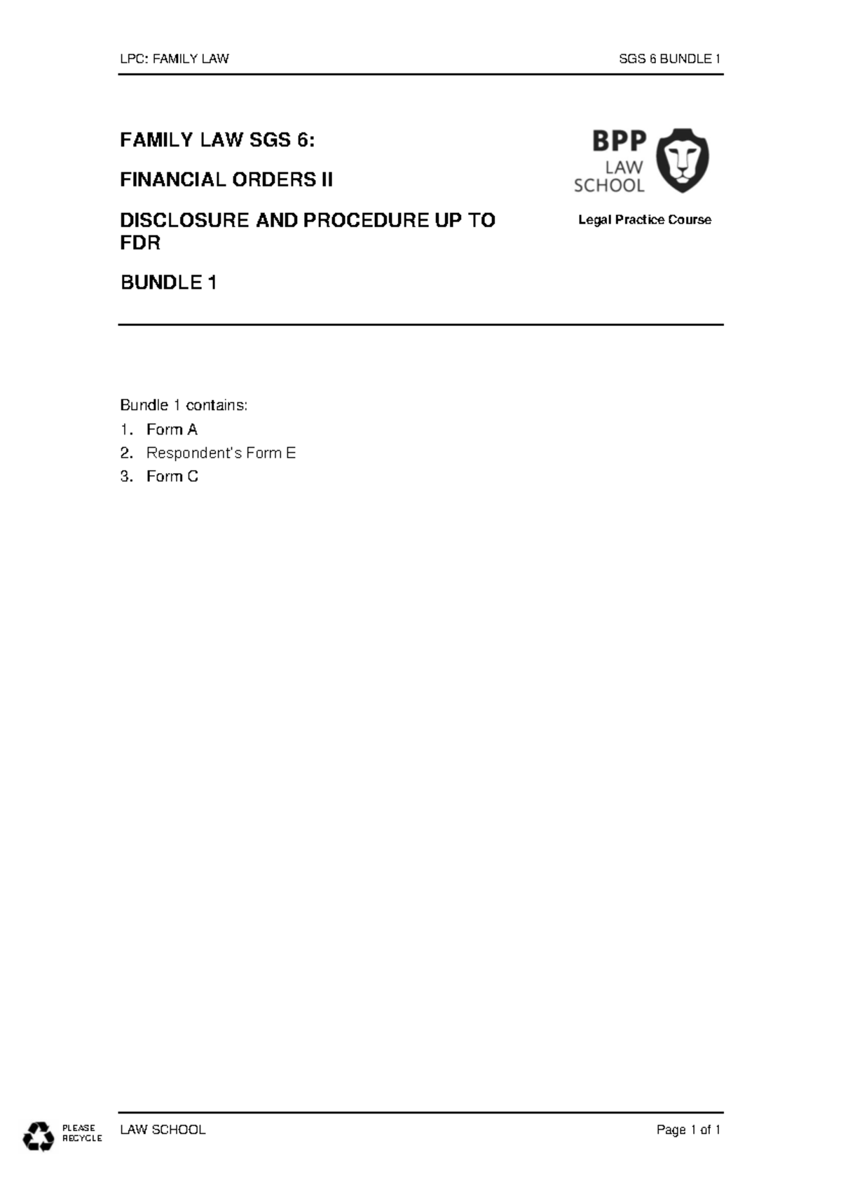 FL-SGS+6+Bundle+1+2021-22 - LPC: FAMILY LAW SGS 6 BUNDLE 1 LAW SCHOOL ...