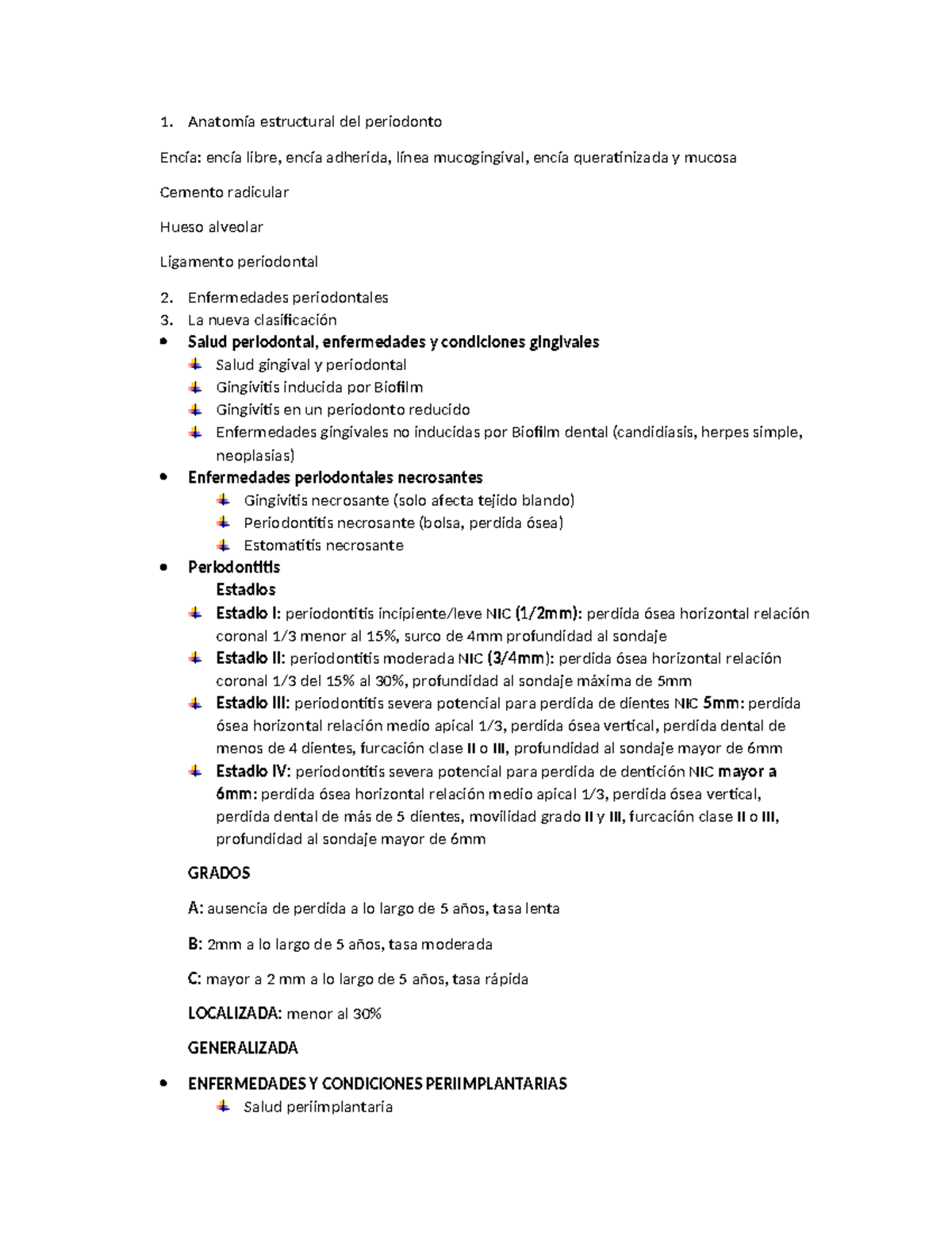 Anatomía estructural del periodonto - Anatomía estructural del ...