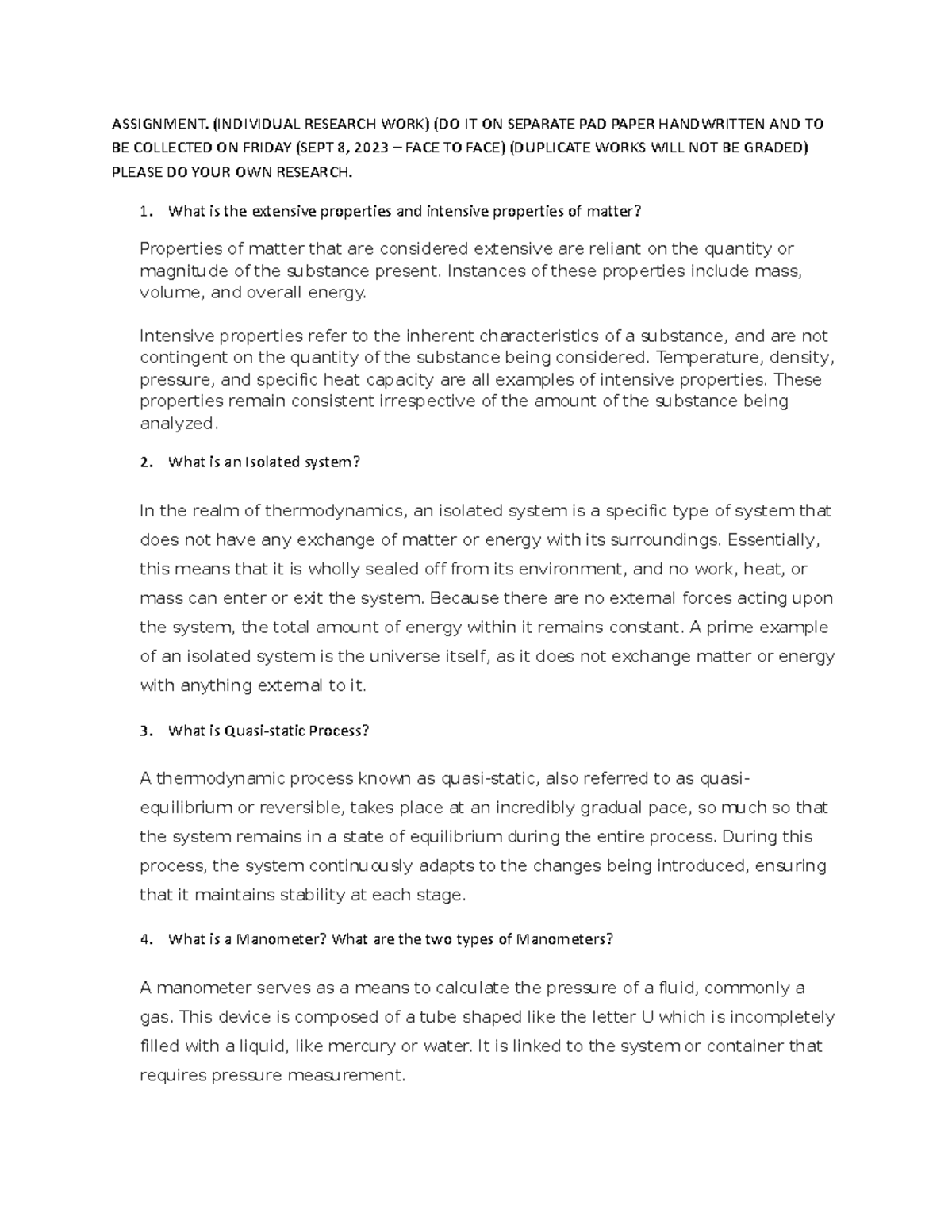 Assignment no.1 Individual Research WORK - ASSIGNMENT. (INDIVIDUAL ...