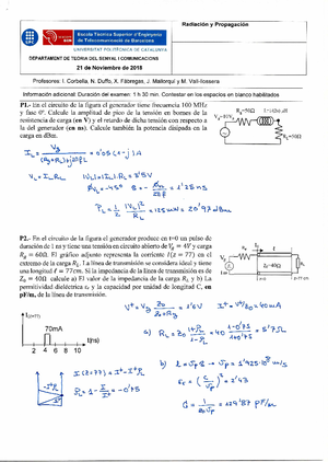 Presentacion Lineas Transmision Terminadas - ####### Tema 2. Líneas de Transmisión Terminadas 2 ...