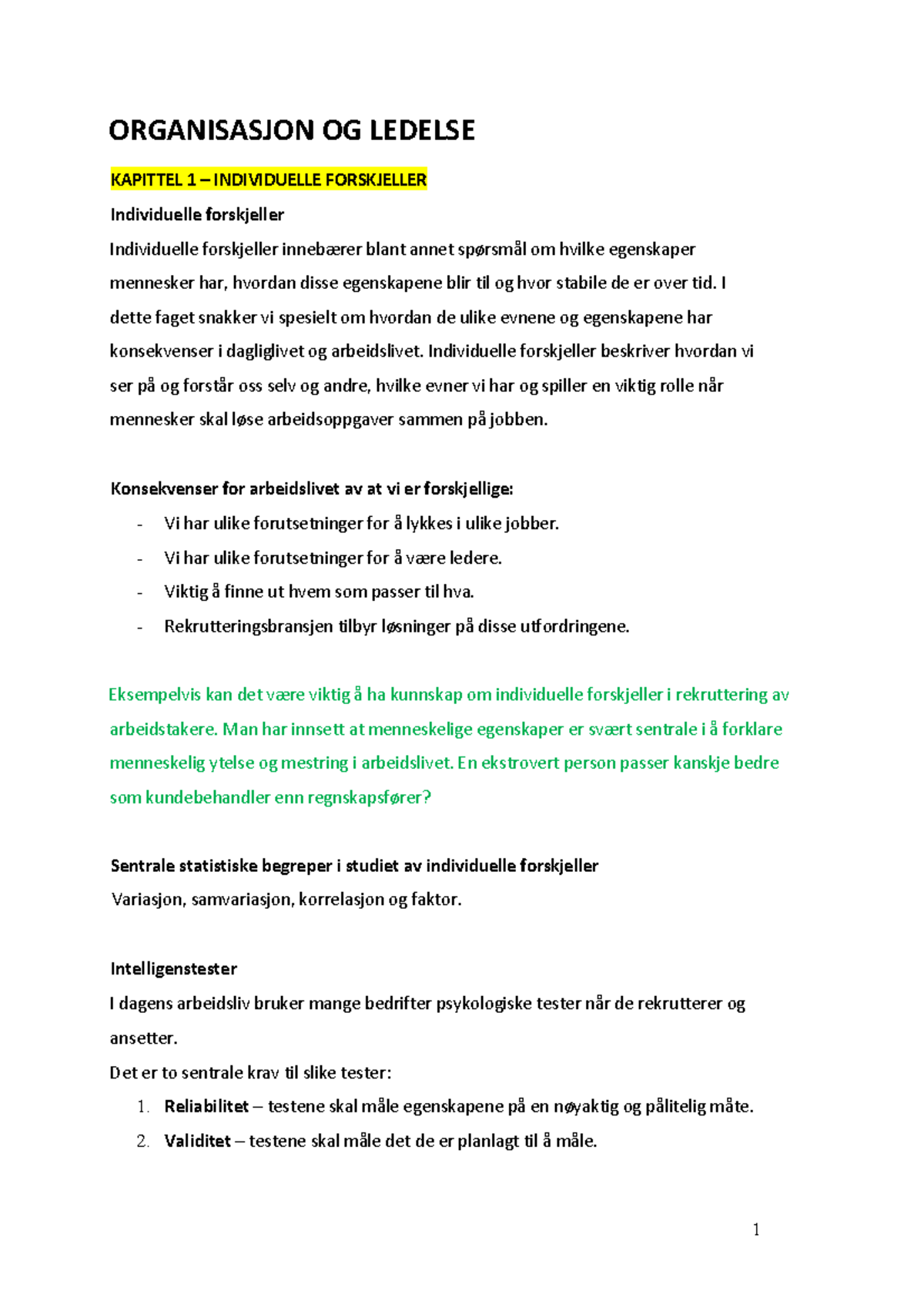 POL-ferdig-puggehefte - Warning: TT: undefined function: 32 1 ORGANISASJON OG LEDELSE KAPITTEL 1 ...