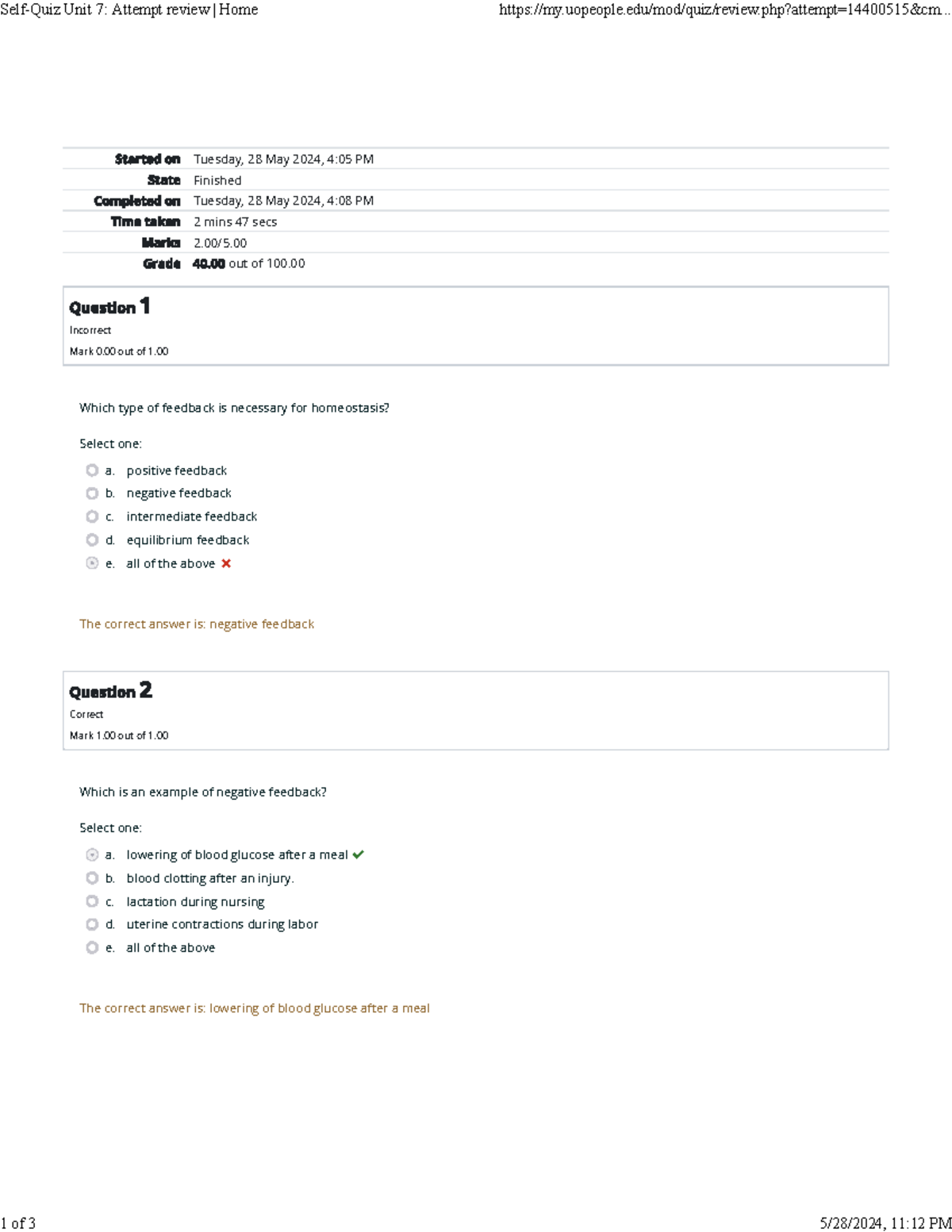 Self-Quiz Unit 7 - Self-Quiz Unit 7 - Tuesday, 28 May 2024, 4:05 PM ...