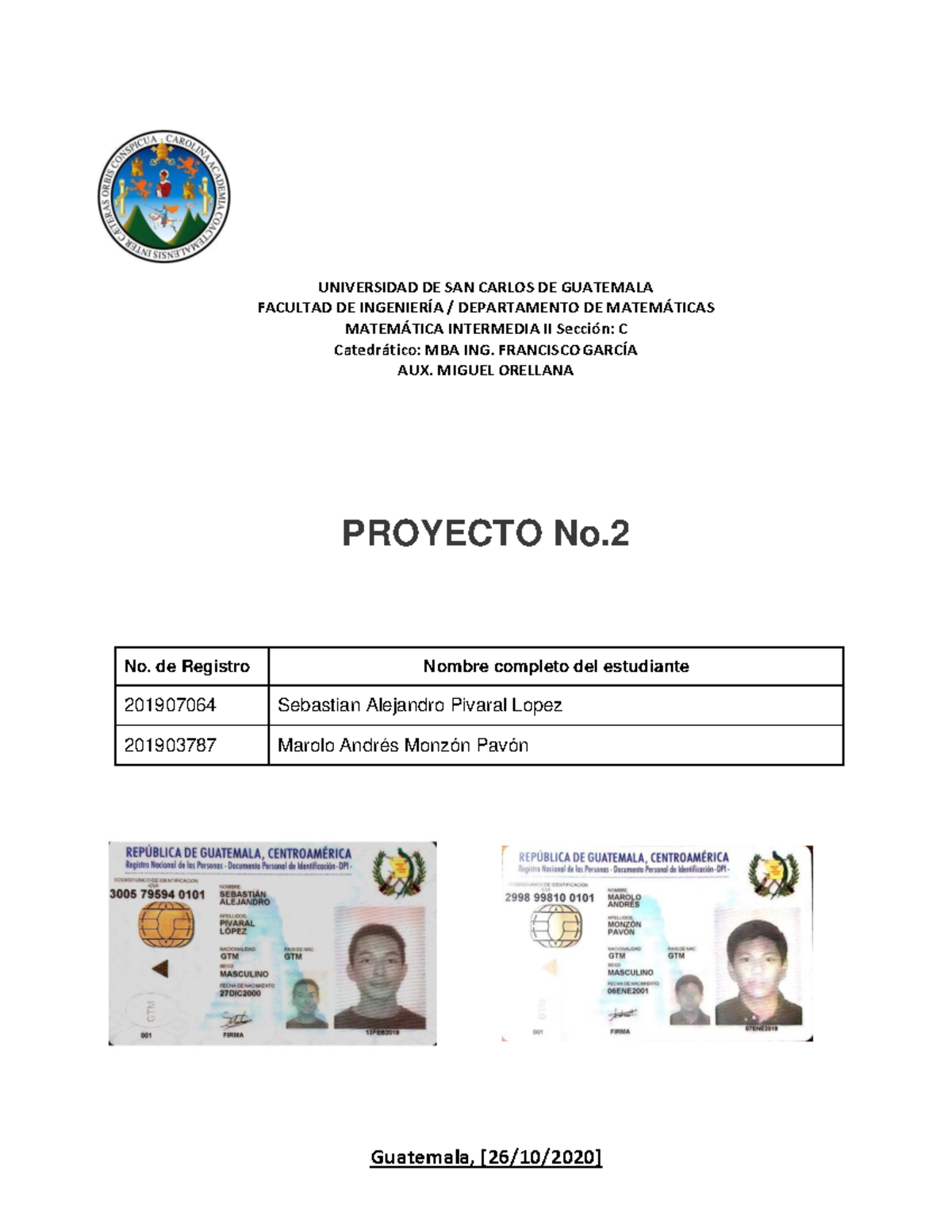 Proyecto 2 Warning Tt Undefined Function 32 Warning Tt Undefined Function 32 Universidad