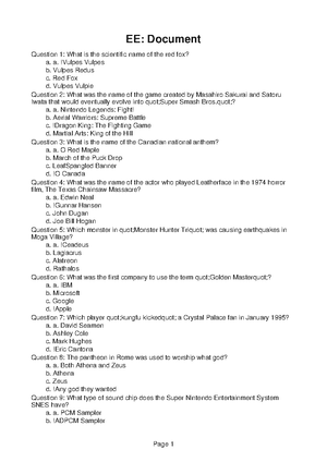 EE234-Example-4 - EE234 - EE: Presentation Question 1: Category ...