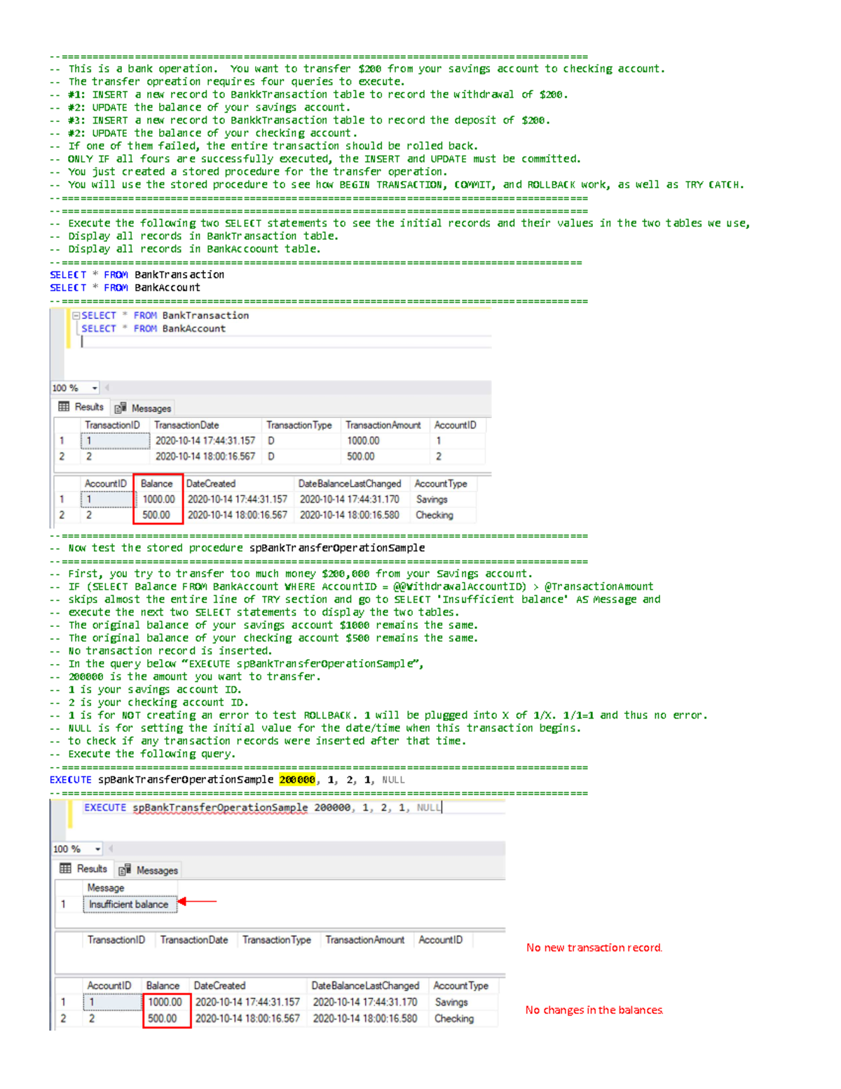 Transaction Sample Revised-2 - Studocu