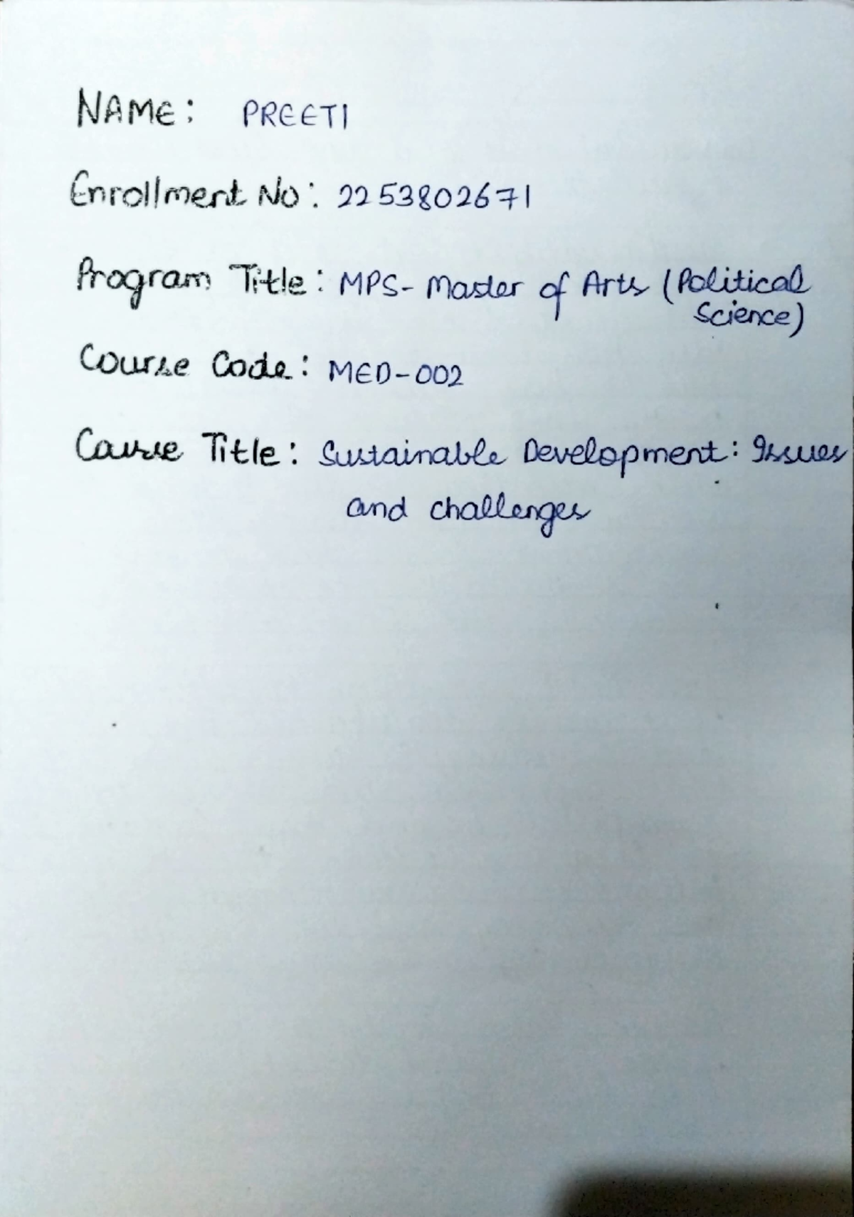 MED-002 - NAME: PRG.1 , l nrcl/ rner&.. rJo ·. :215".2 &o 26-=t- I f'r ...