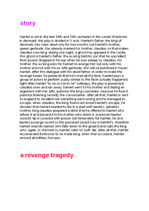 Macbeth - my lecture notes - story The play opens with an attempt ...