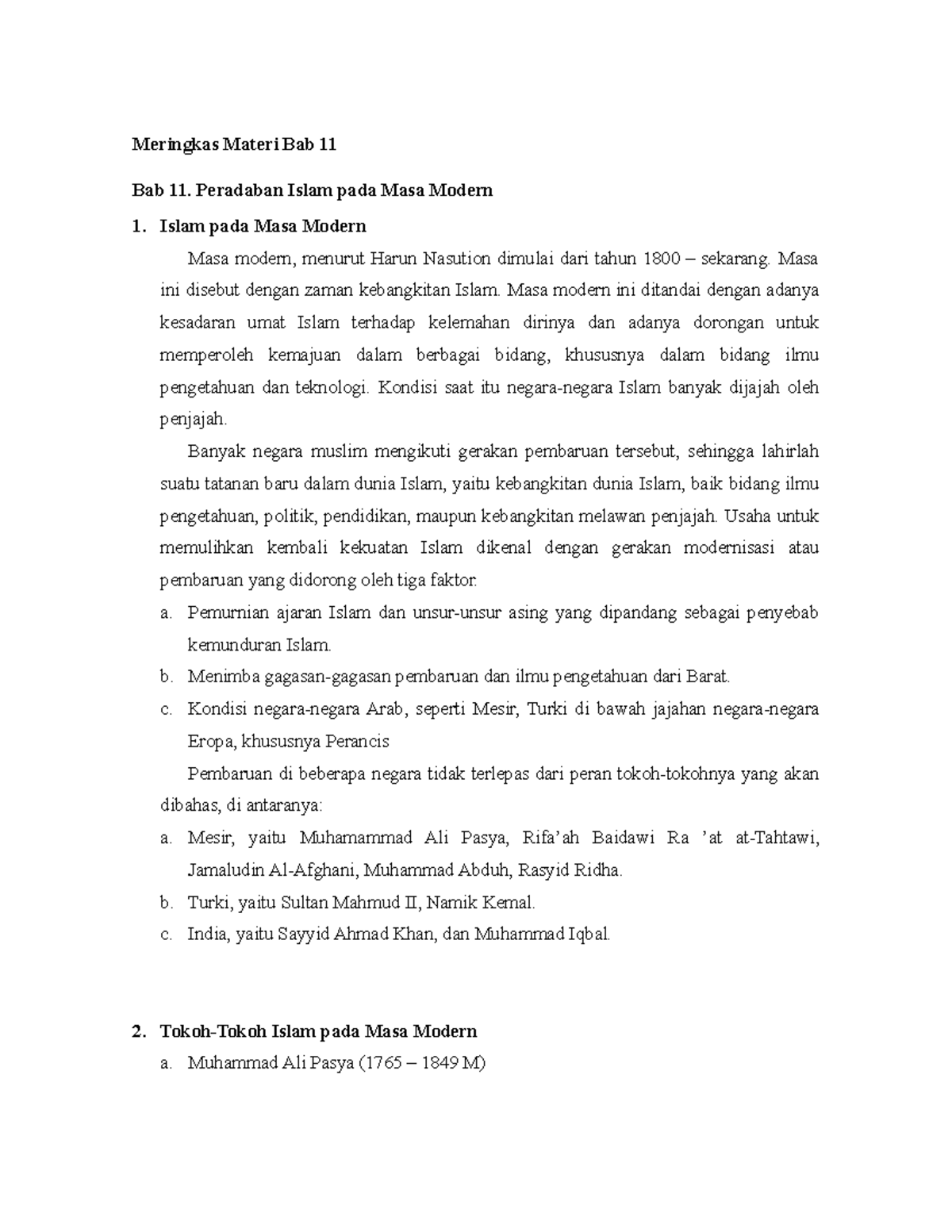 Ringkasan Agama Islam XI TKJ Telkom - Meringkas Materi Bab 11 Bab 11 ...